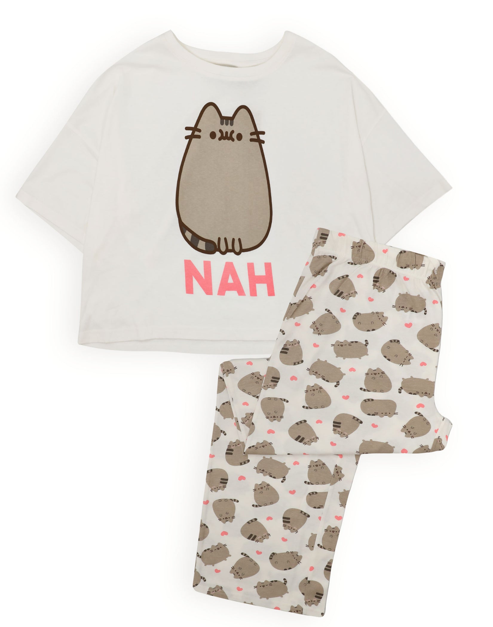Pusheen The Cat Womens Long Leg Pyjamas — Vanilla Underground