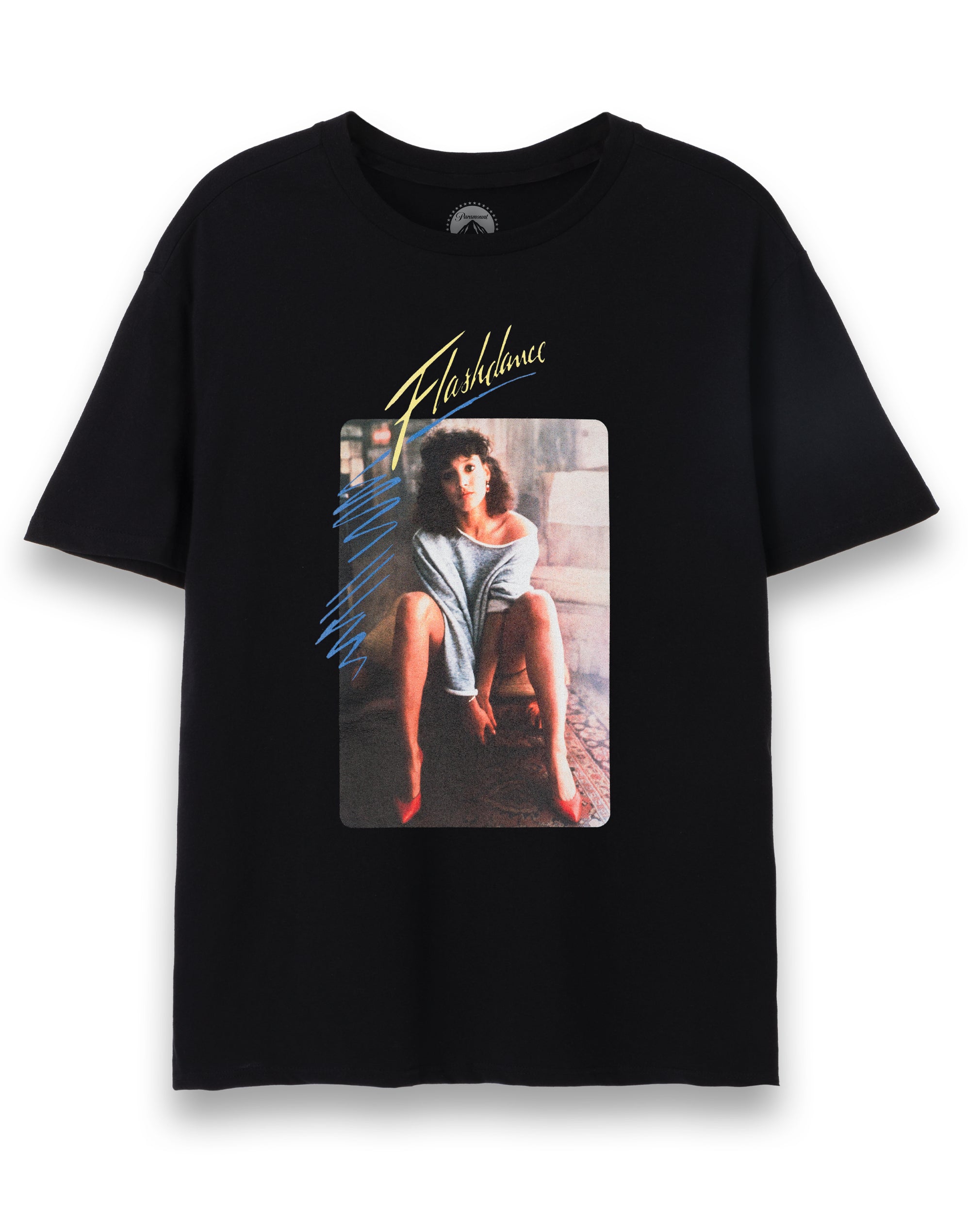 Flashdance Women's Black T-Shirt — Vanilla Underground