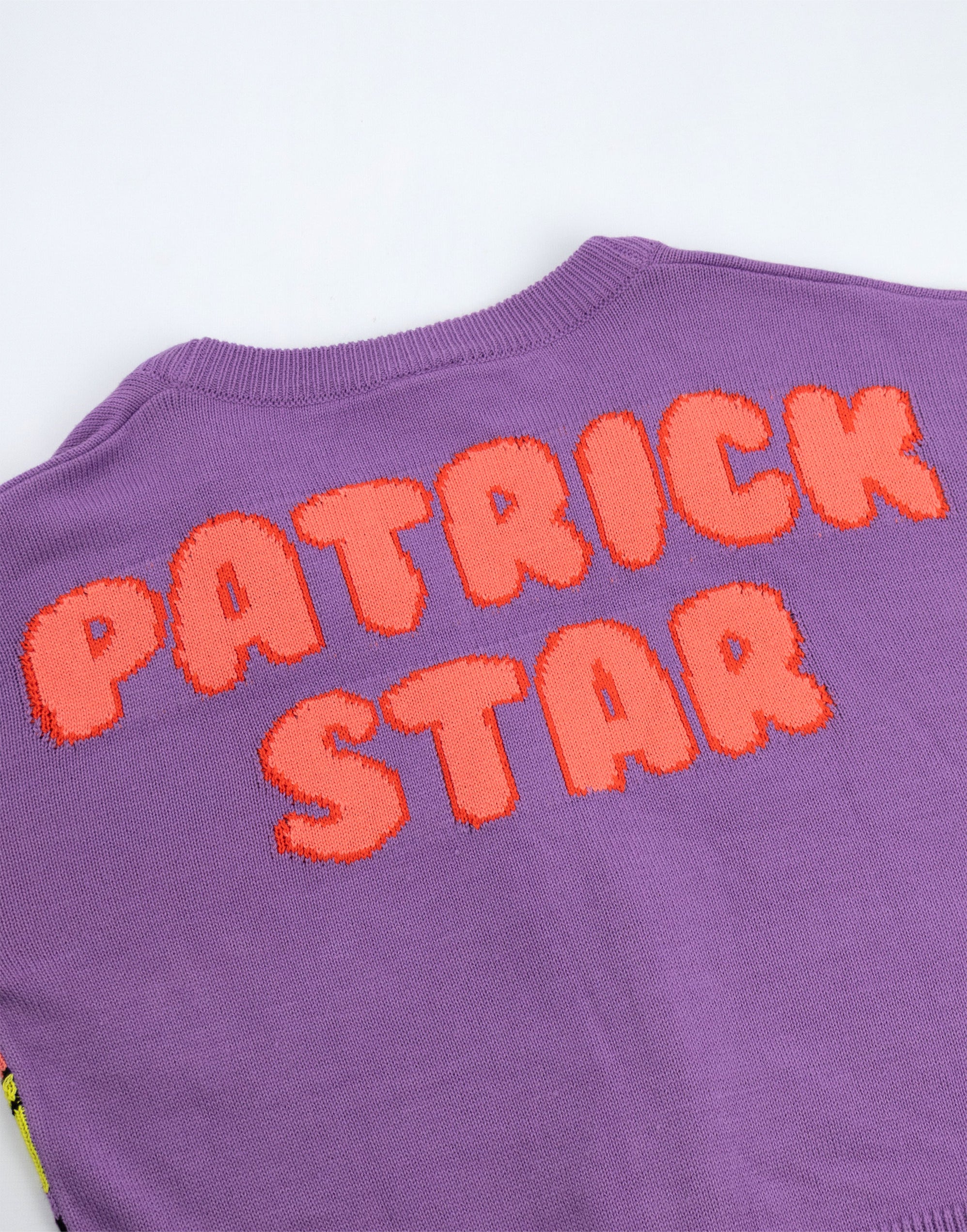 SpongeBob SquarePants Patrick Star Womens Purple Cardigan — Vanilla ...