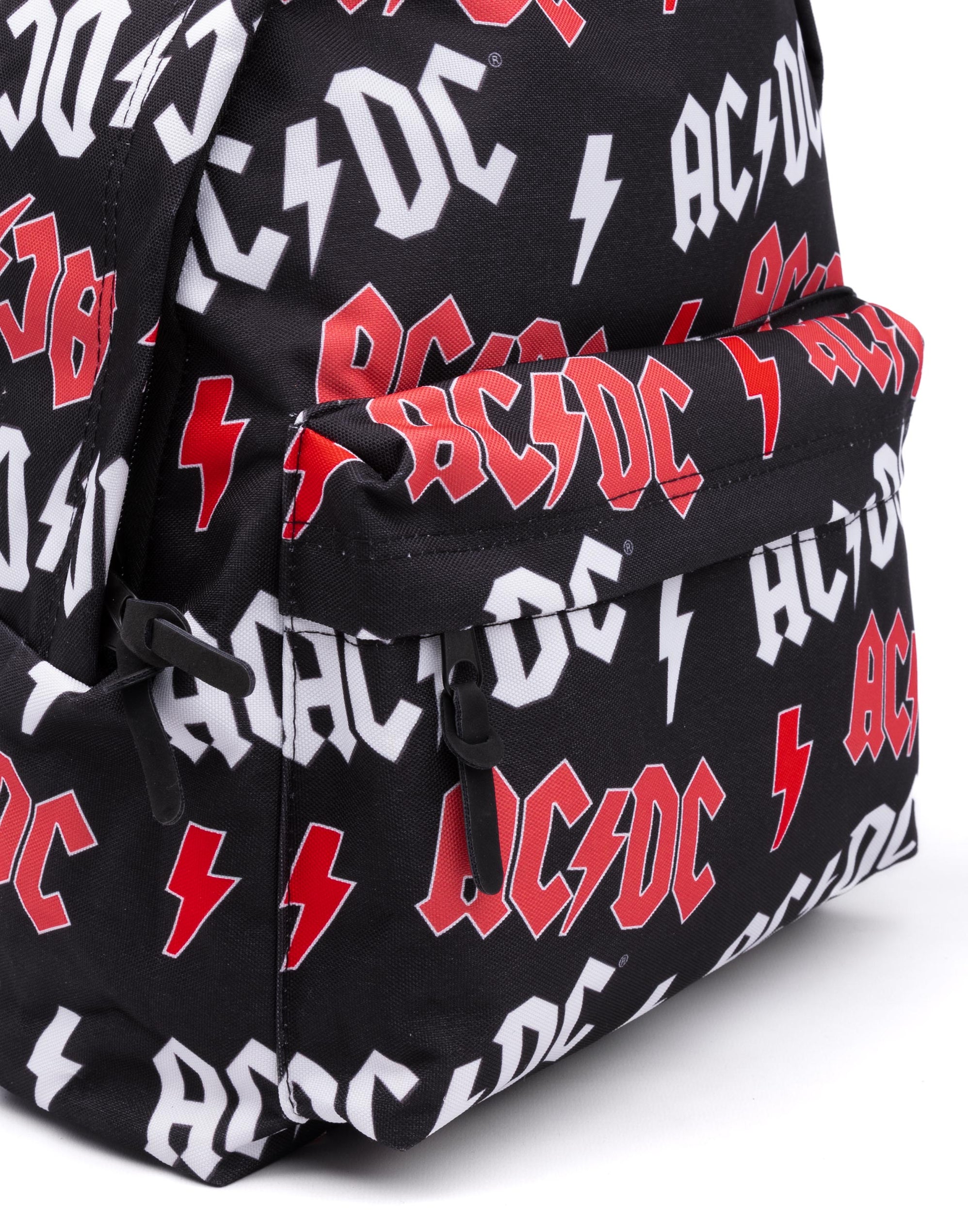 AC/DC Logo Unisex Black Backpack — Vanilla Underground