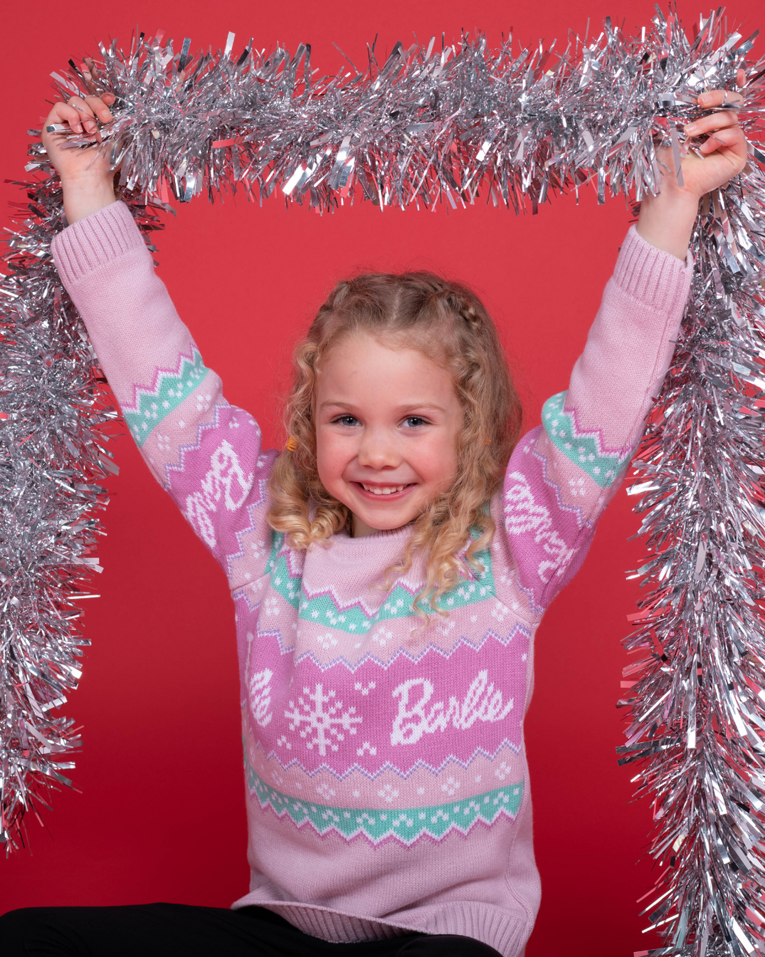 Barbie Girls Fairisle Pattern Jumper — Vanilla Underground