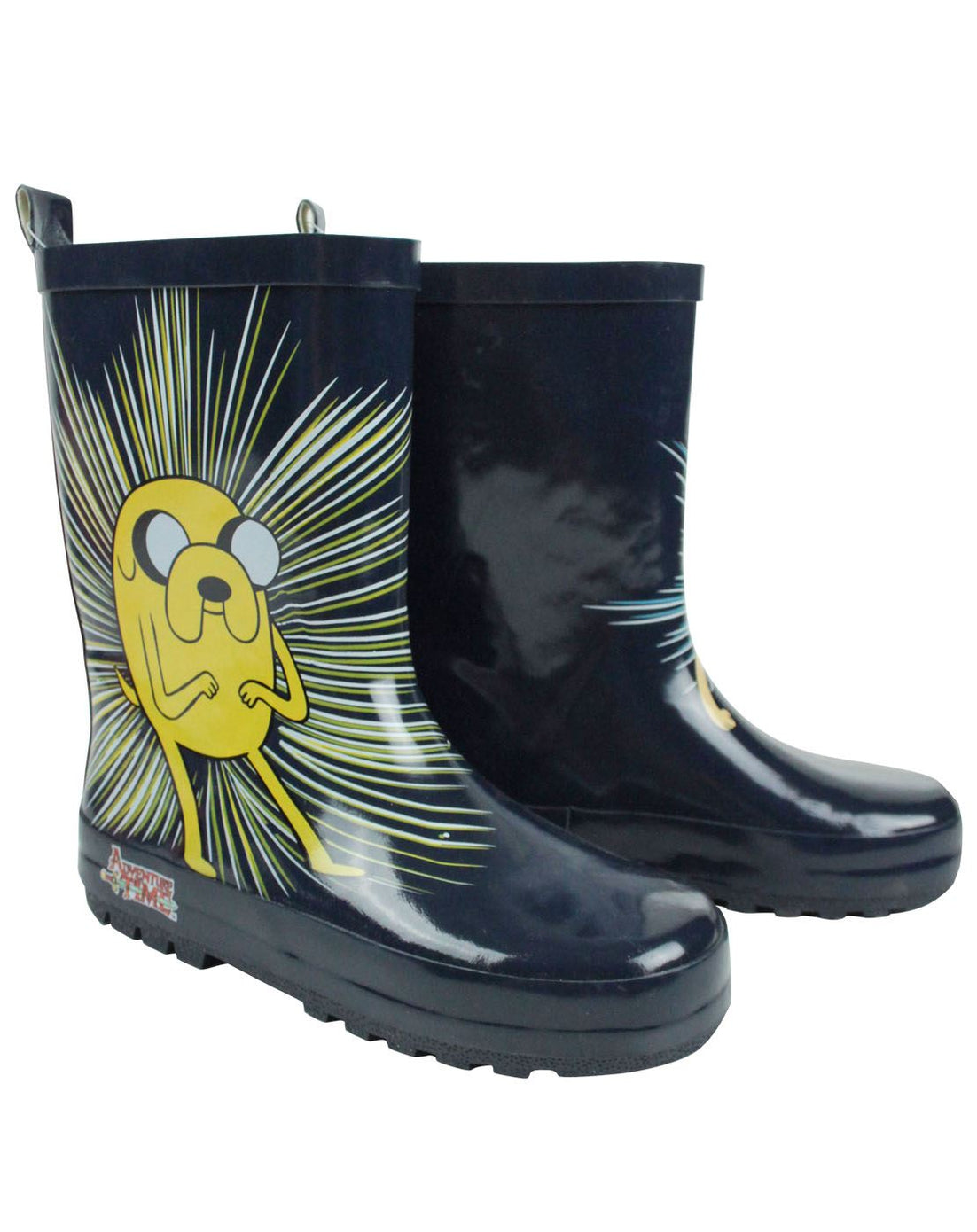 Adventure Time Boys Blue Wellington Boots without Handles — Vanilla ...