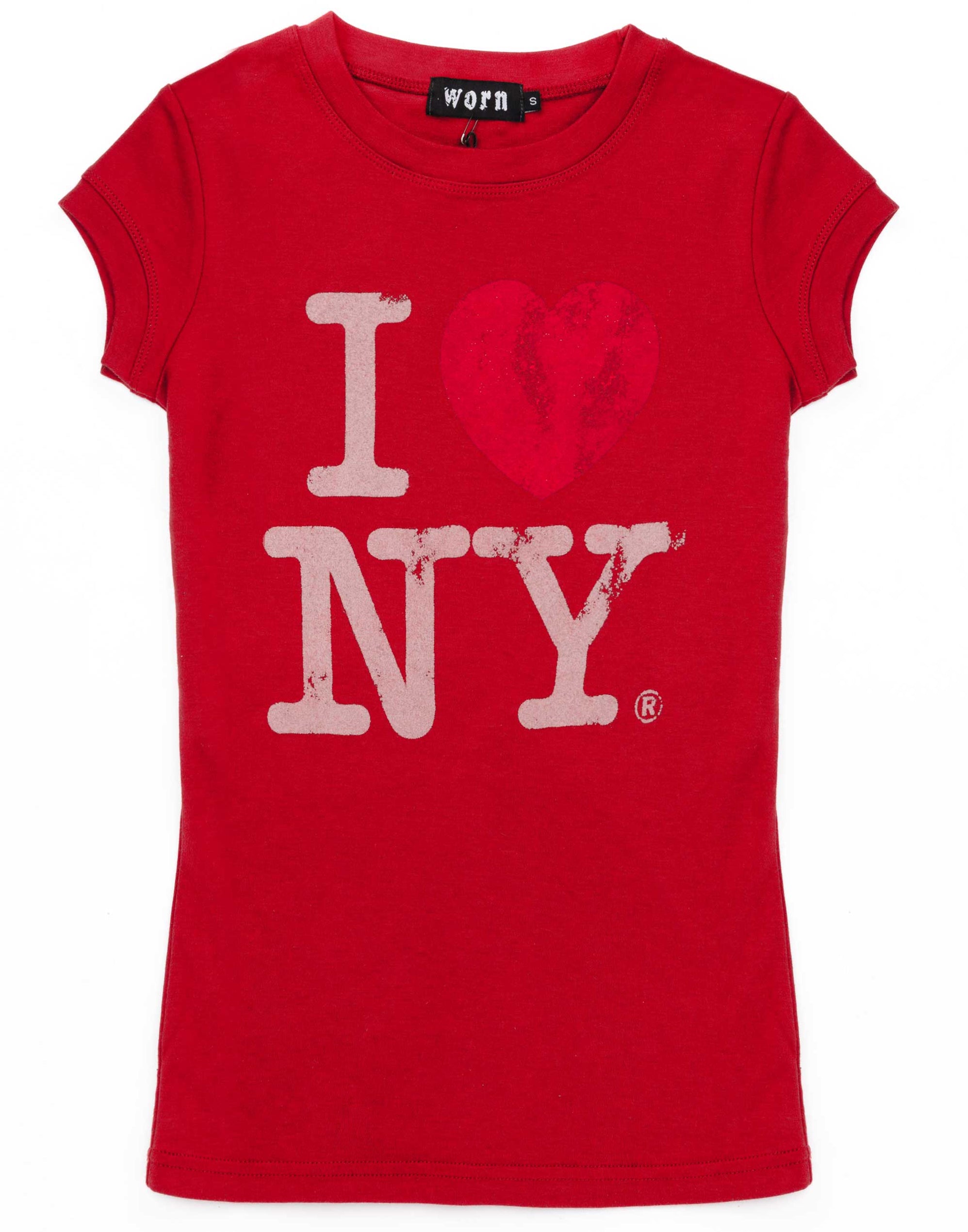 Vanilla Underground Womens Red Short Sleeved T-Shirt