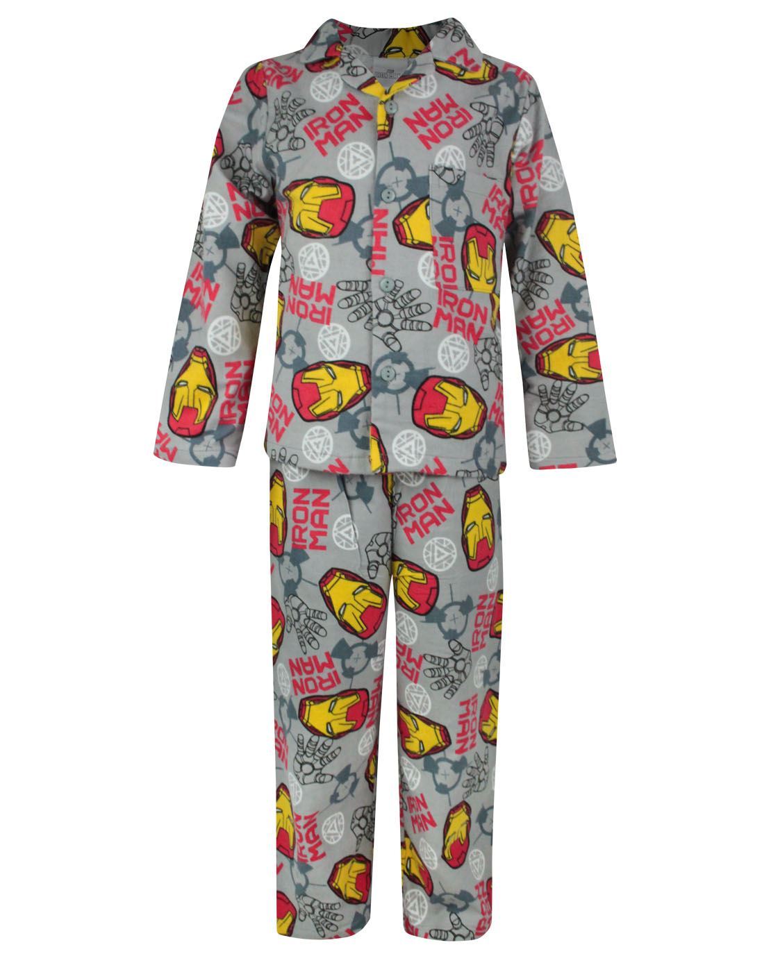 Iron Man Mask Boy's Pyjamas — Vanilla Underground