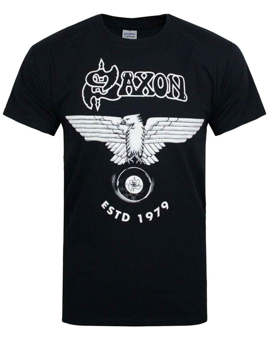 Saxon ESTD 1979 Men's T-Shirt — Vanilla Underground