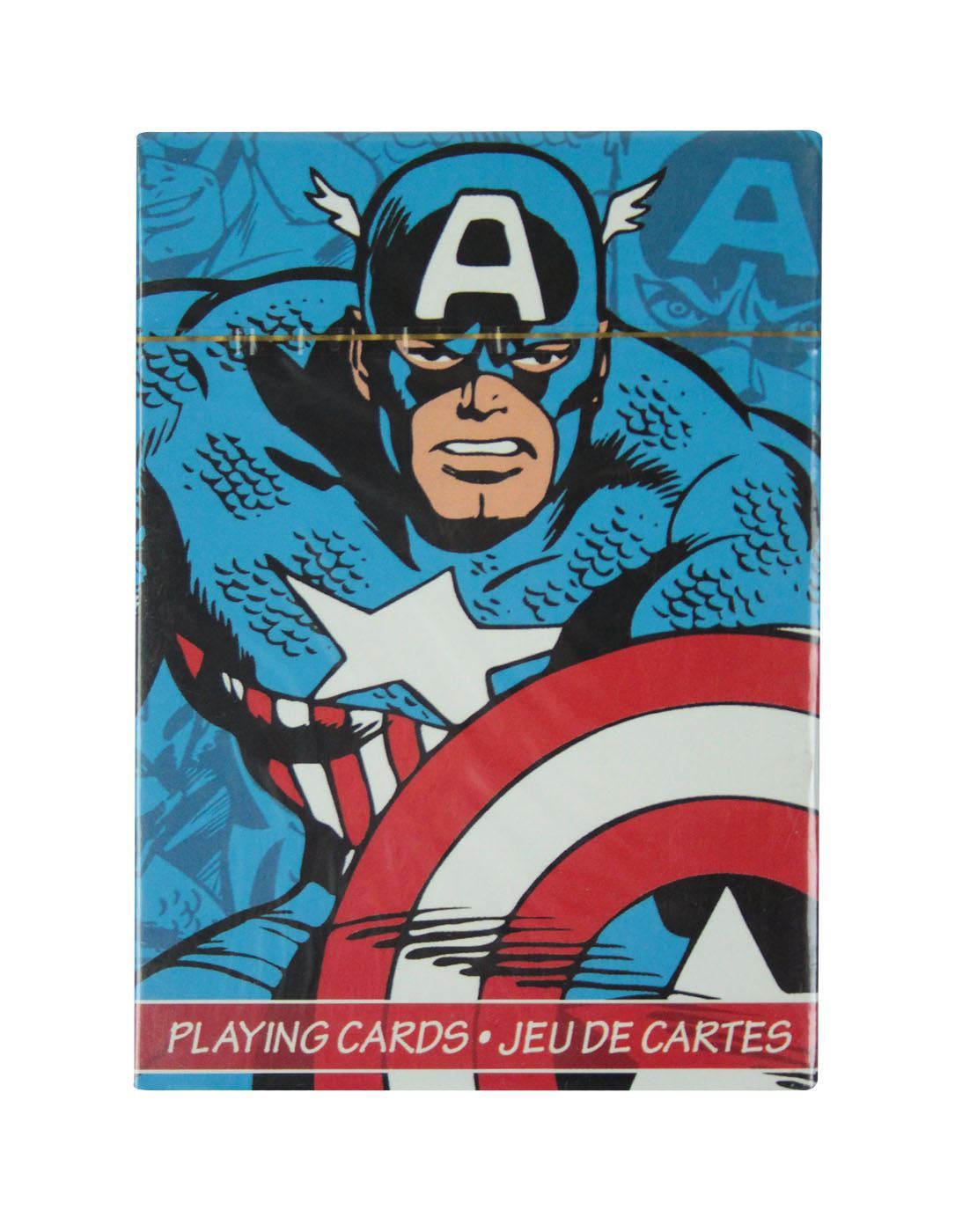 Captain America Retro Playing Cards — Vanilla Underground