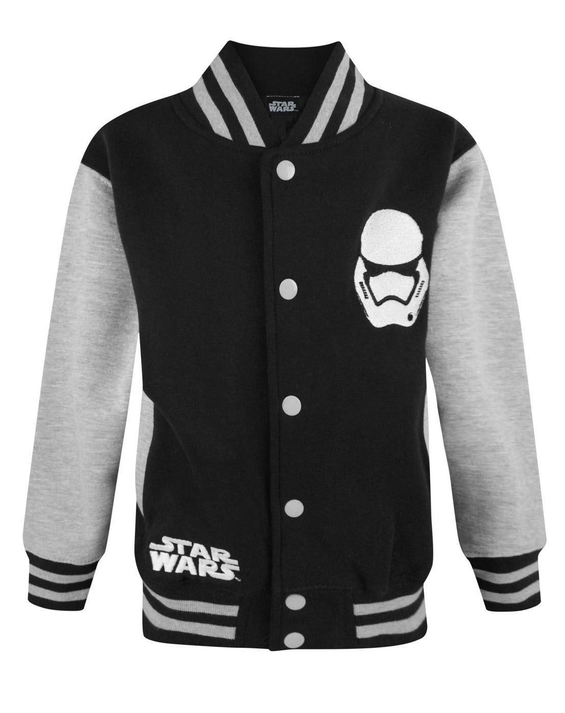 Star Wars Force Awakens First Order Stormtrooper Boy's Varsity Jacket ...