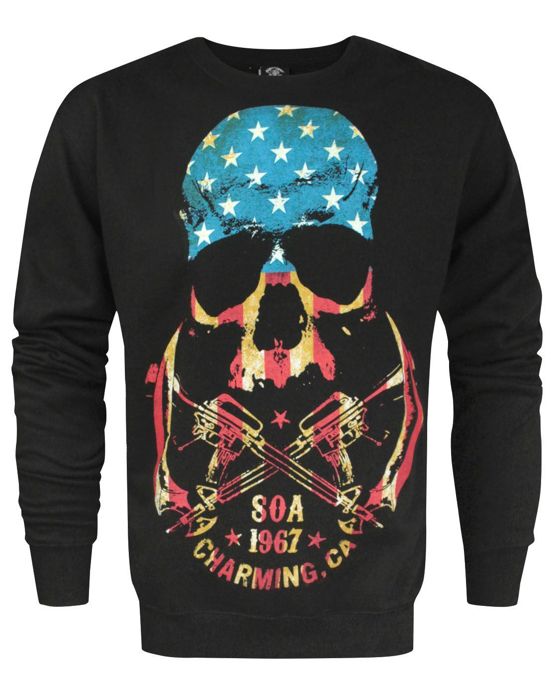 Sons Of Anarchy Skull Men's Sweater — Vanilla Underground