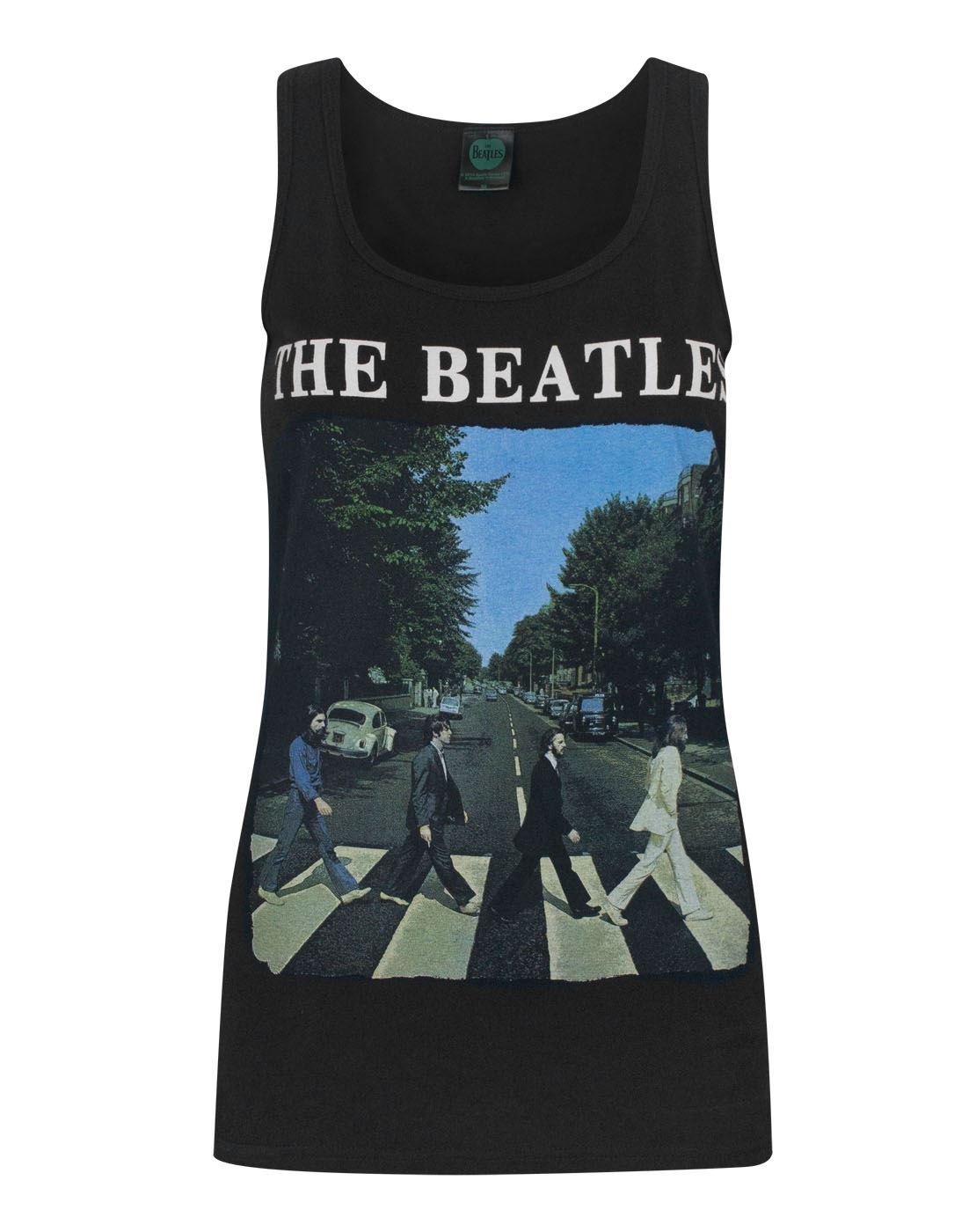 The Beatles Abbey Road Women's Vest — Vanilla Underground