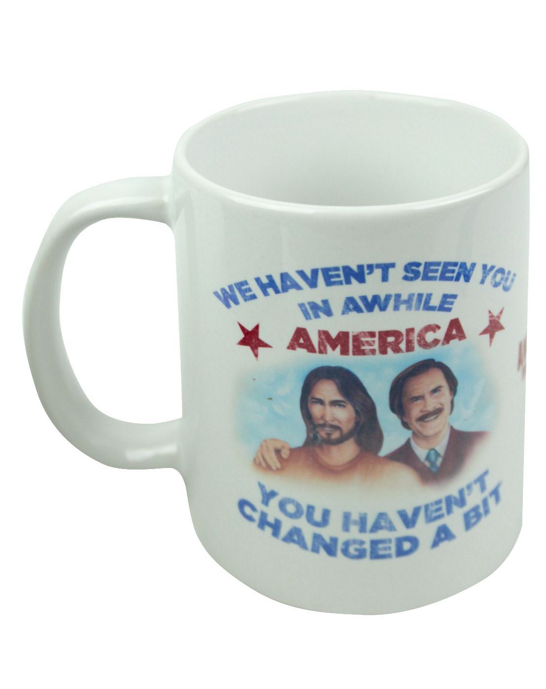 Anchorman 2 Ron And Jesus Mug — Vanilla Underground