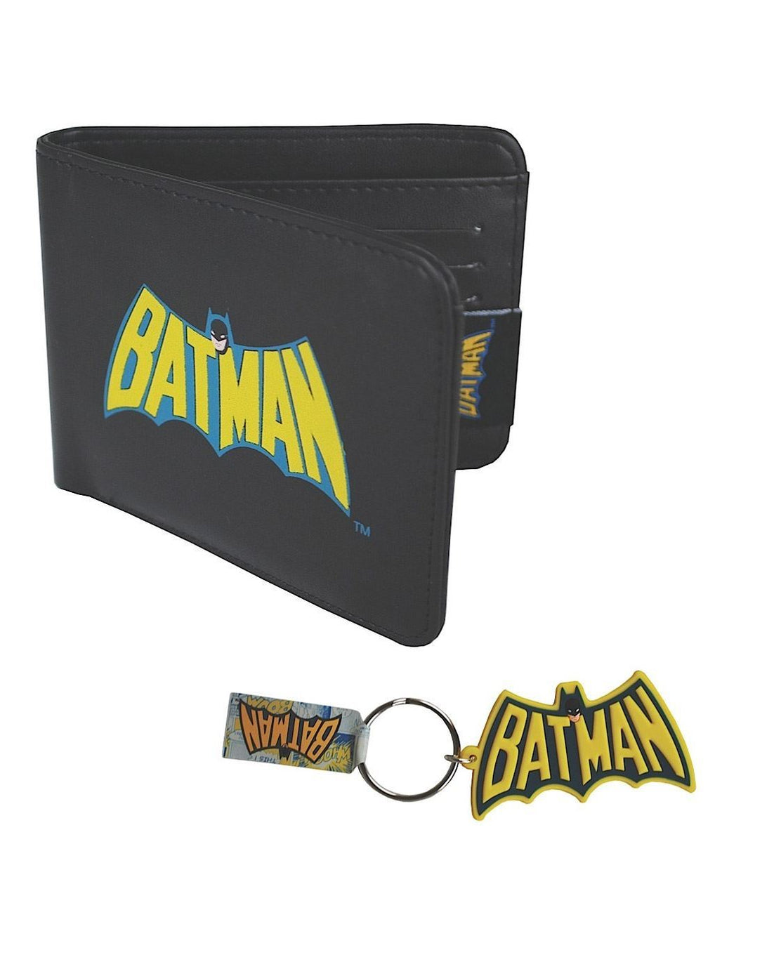 Batman Wallet And Keyring Set — Vanilla Underground