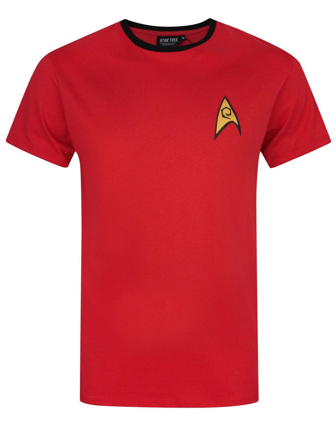 Star Trek Security and Operations Uniform Men's T-Shirt — Vanilla ...
