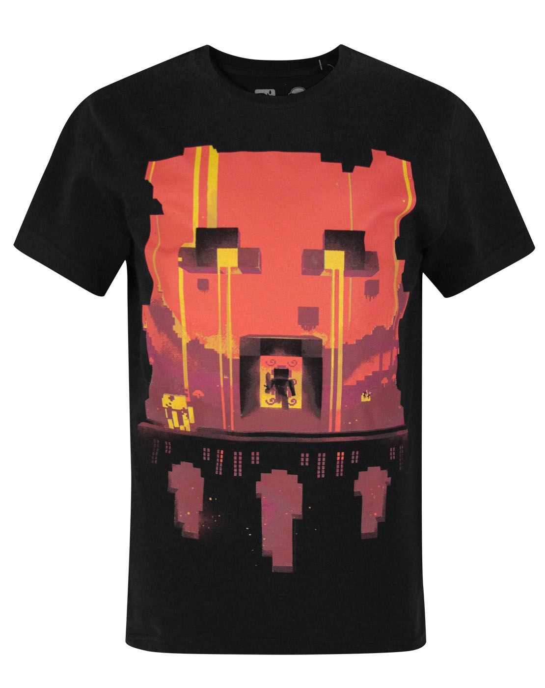 Minecraft Glimpse Boy's Short Sleeve T-Shirt — Vanilla Underground
