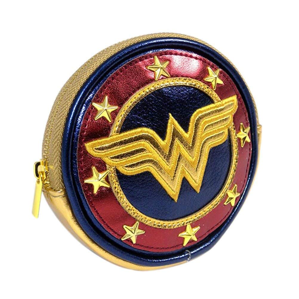 Wonder Woman Shield Coin Purse — Vanilla Underground