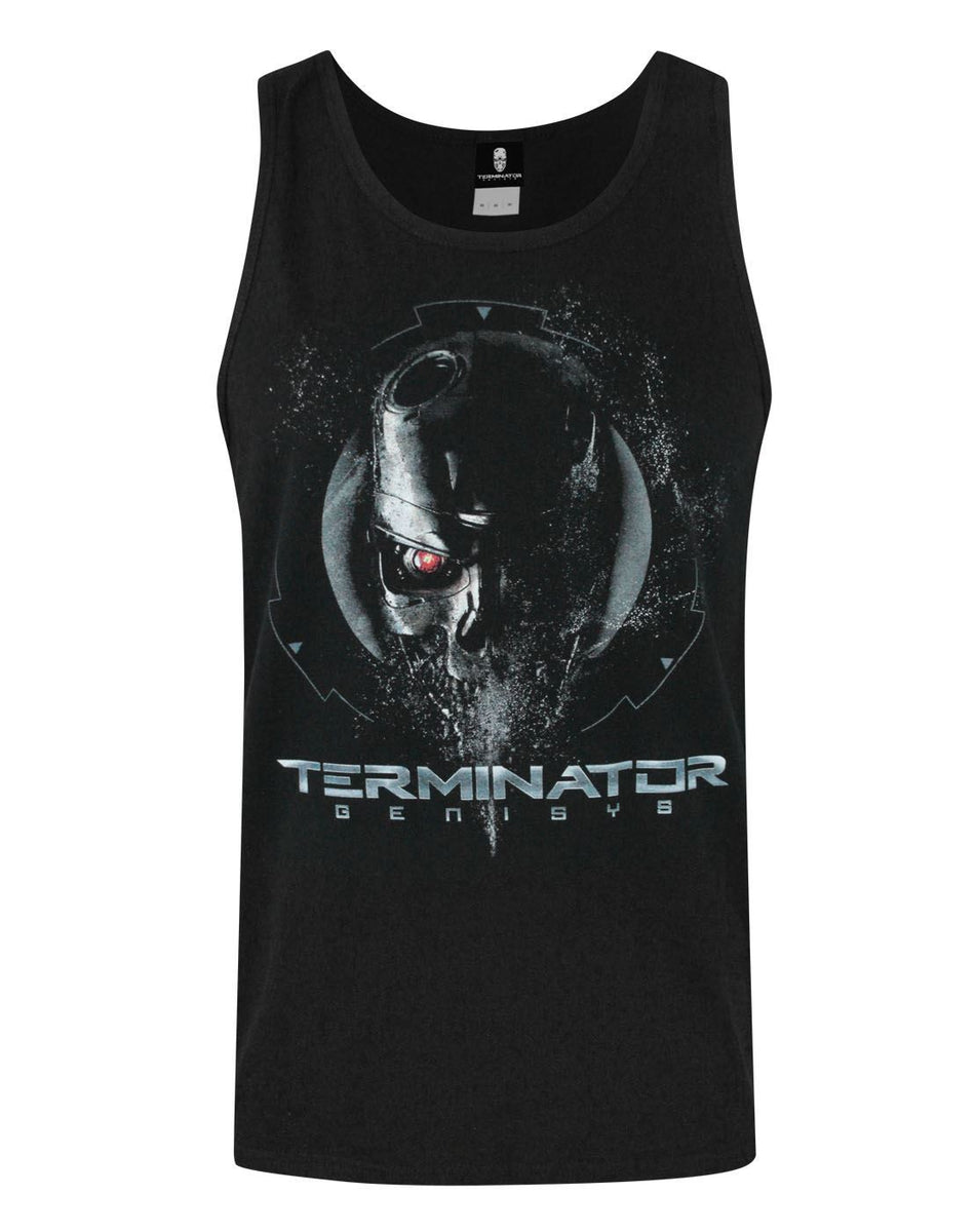 Terminator Genisys Endoskeleton Men's Vest — Vanilla Underground