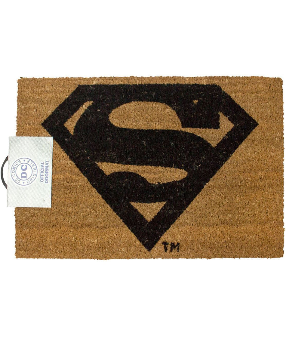 DC Comics Superman Logo Door Mat — Vanilla Underground