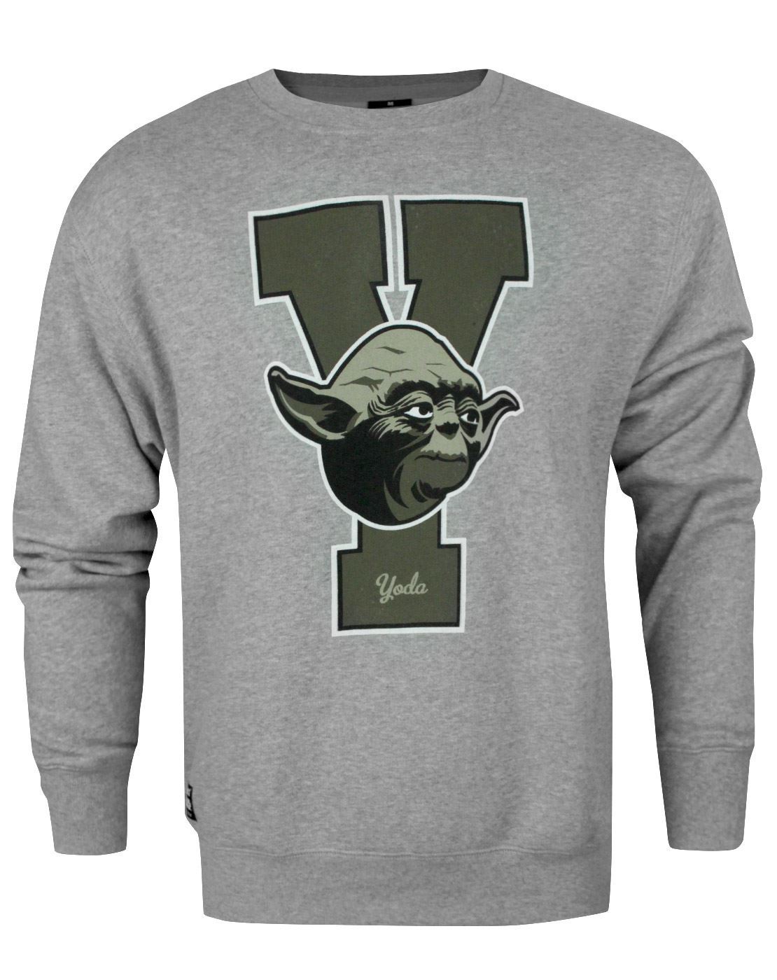Star Wars Yoda College Men's Sweatshirt — Vanilla Underground