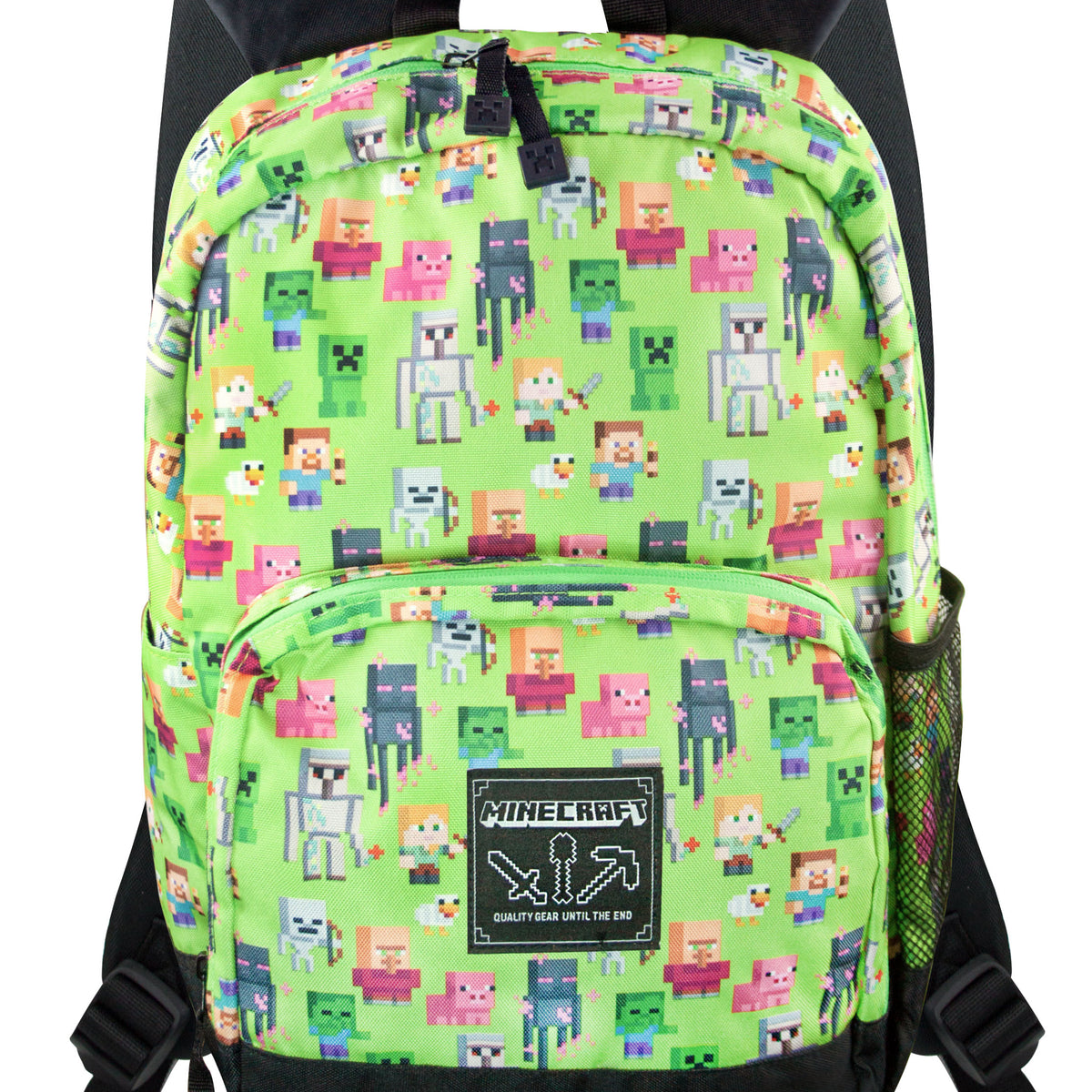 Minecraft Steve Overworld Sprites Backpack — Vanilla Underground