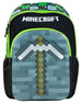 Minecraft Moulded 3D Pickaxe Backpack School Bag Rucksack — Vanilla ...