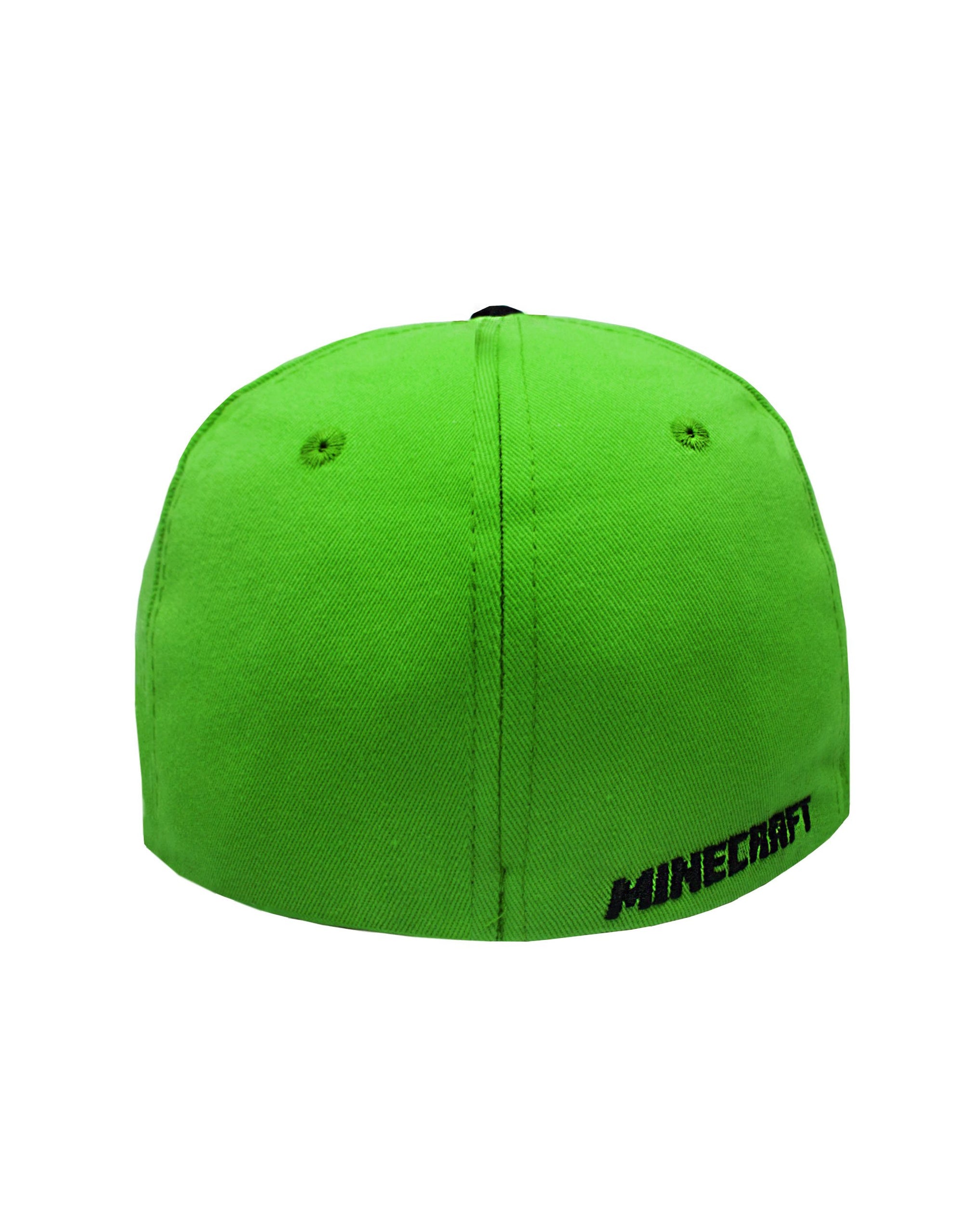 Minecraft Creeper Face Boys/Youth Snapback Baseball Cap — Vanilla ...