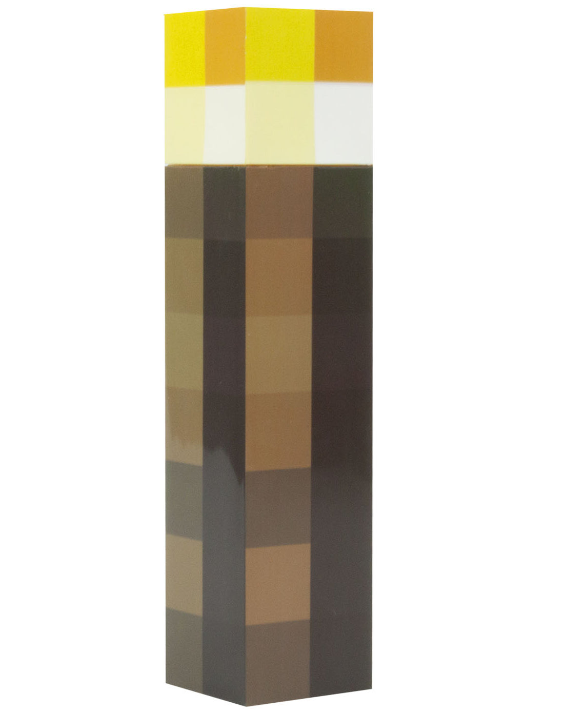 Minecraft Torch 22oz Kids Plastic Screw Lid Water Bottle — Vanilla ...