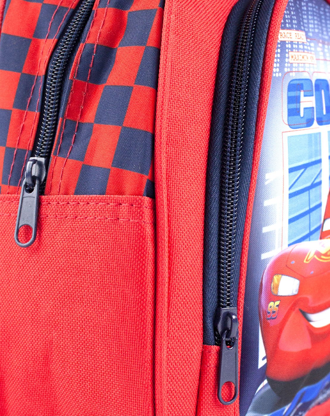 Disney Pixar Cars Lightning Mcqueen Kid's Red School Backpack — Vanilla ...