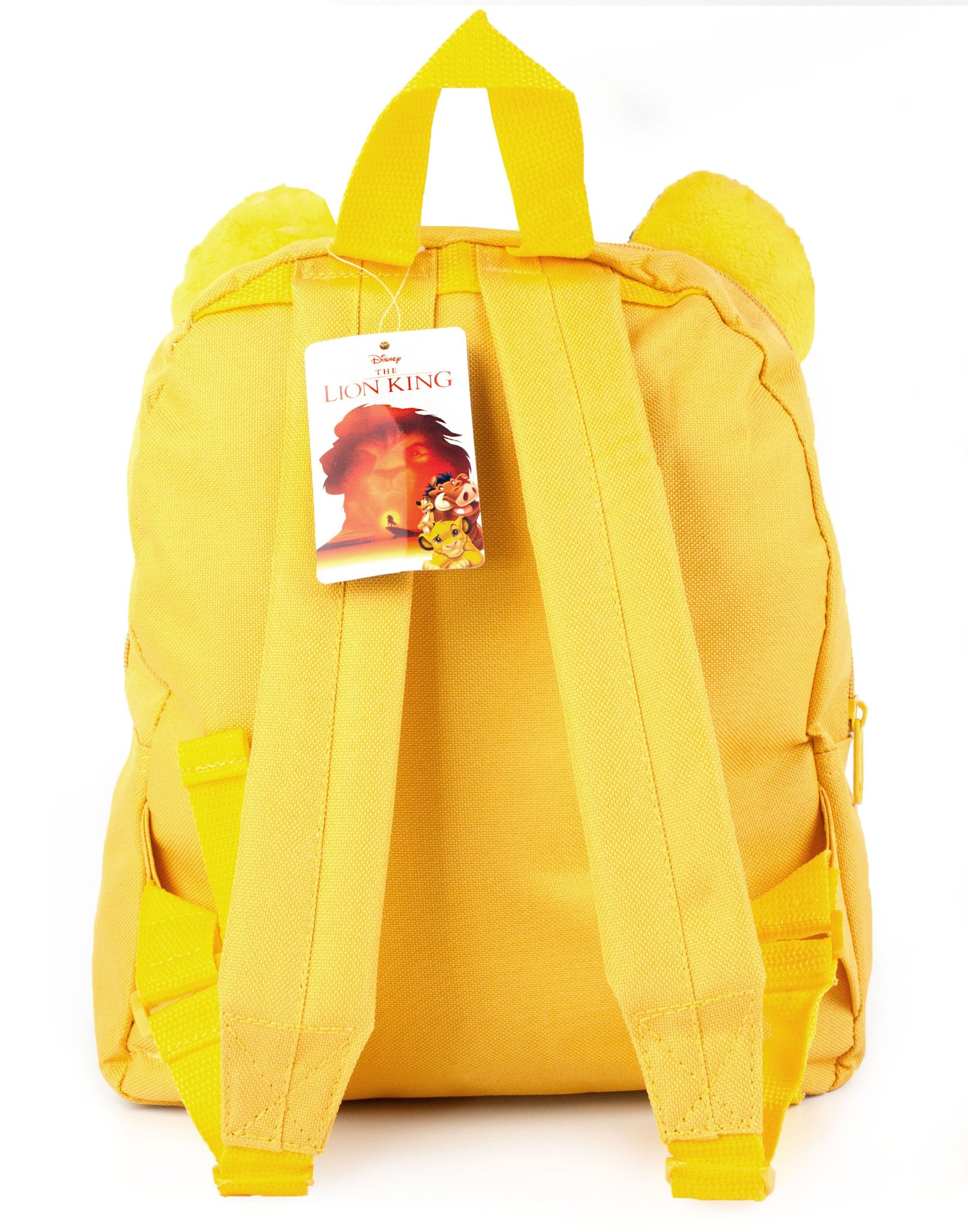 Disney Lion King 3D Simba Cub Face Yellow Backpack — Vanilla Underground