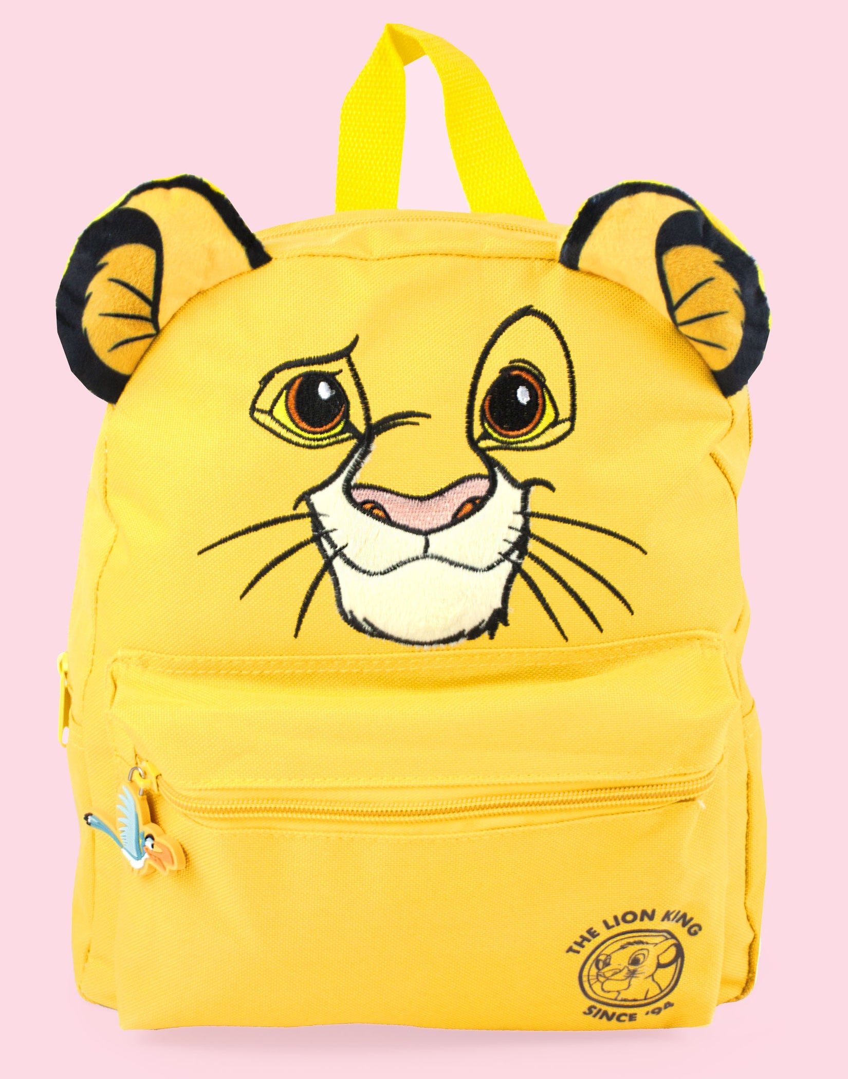 Disney Lion King 3D Simba Cub Face Yellow Backpack — Vanilla Underground