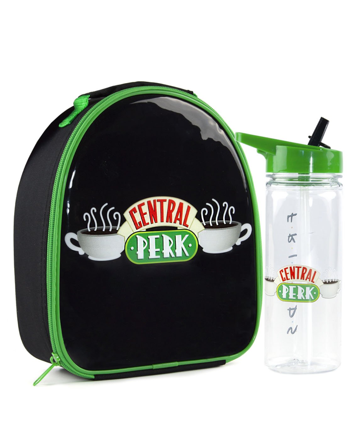Friends Central Perk Lunch Bag & 600ml Sports Bottle Set — Vanilla ...