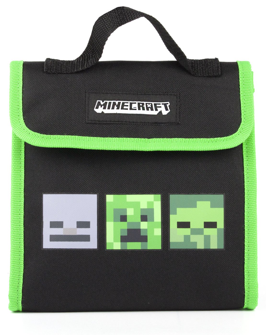 Minecraft Creeper 4 Piece Kids School Backpack Set - Green — Vanilla ...