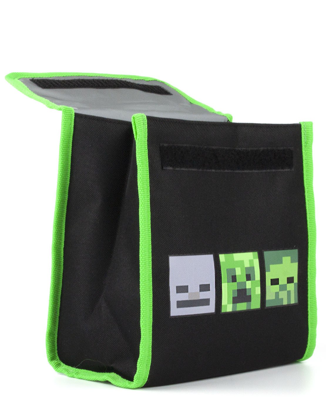 Minecraft Creeper 4 Piece Kids School Backpack Set - Green — Vanilla ...