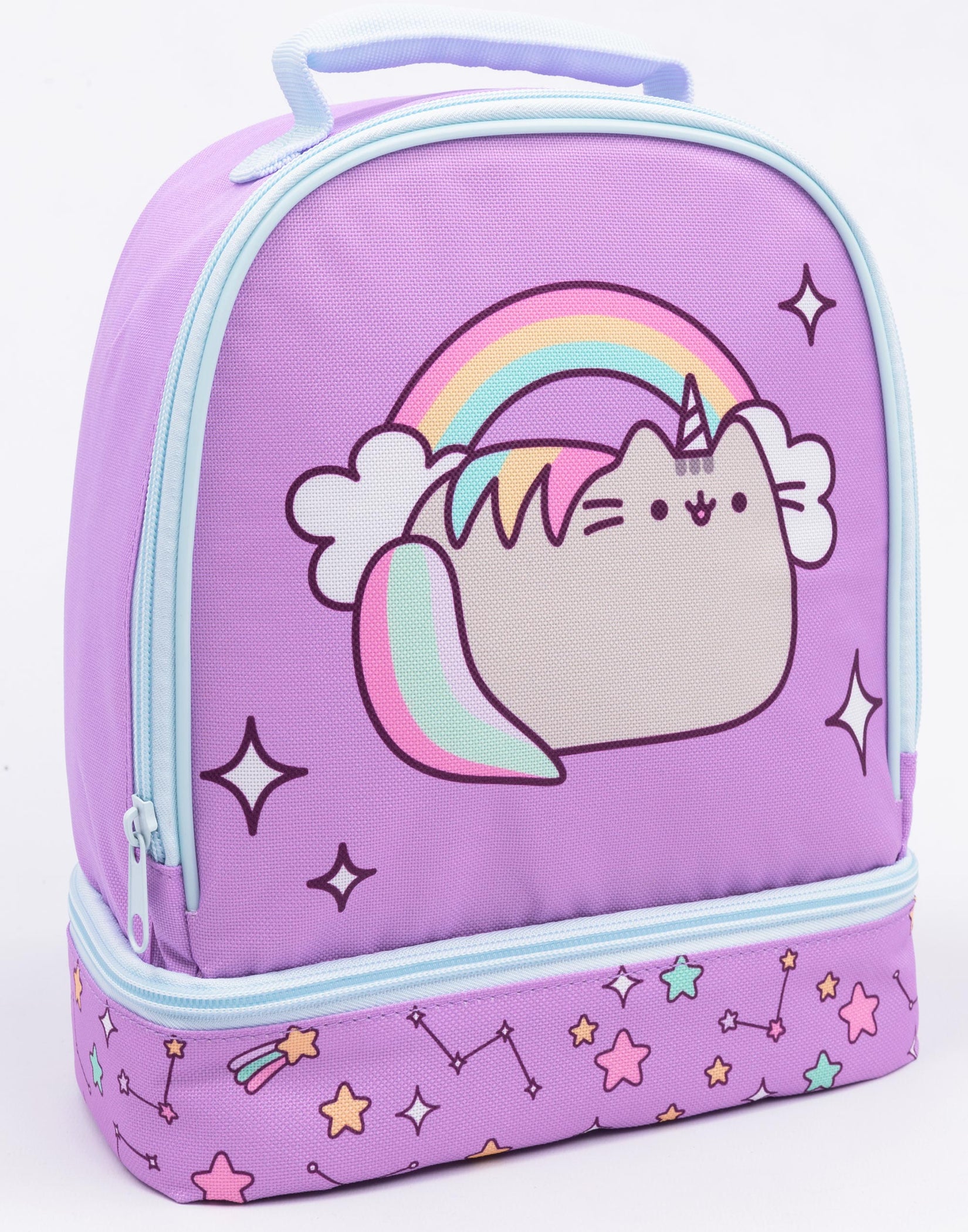Pusheen The Cat Unicorn Rainbow Lunch Bag, Bottle and Snackpot Set - P ...