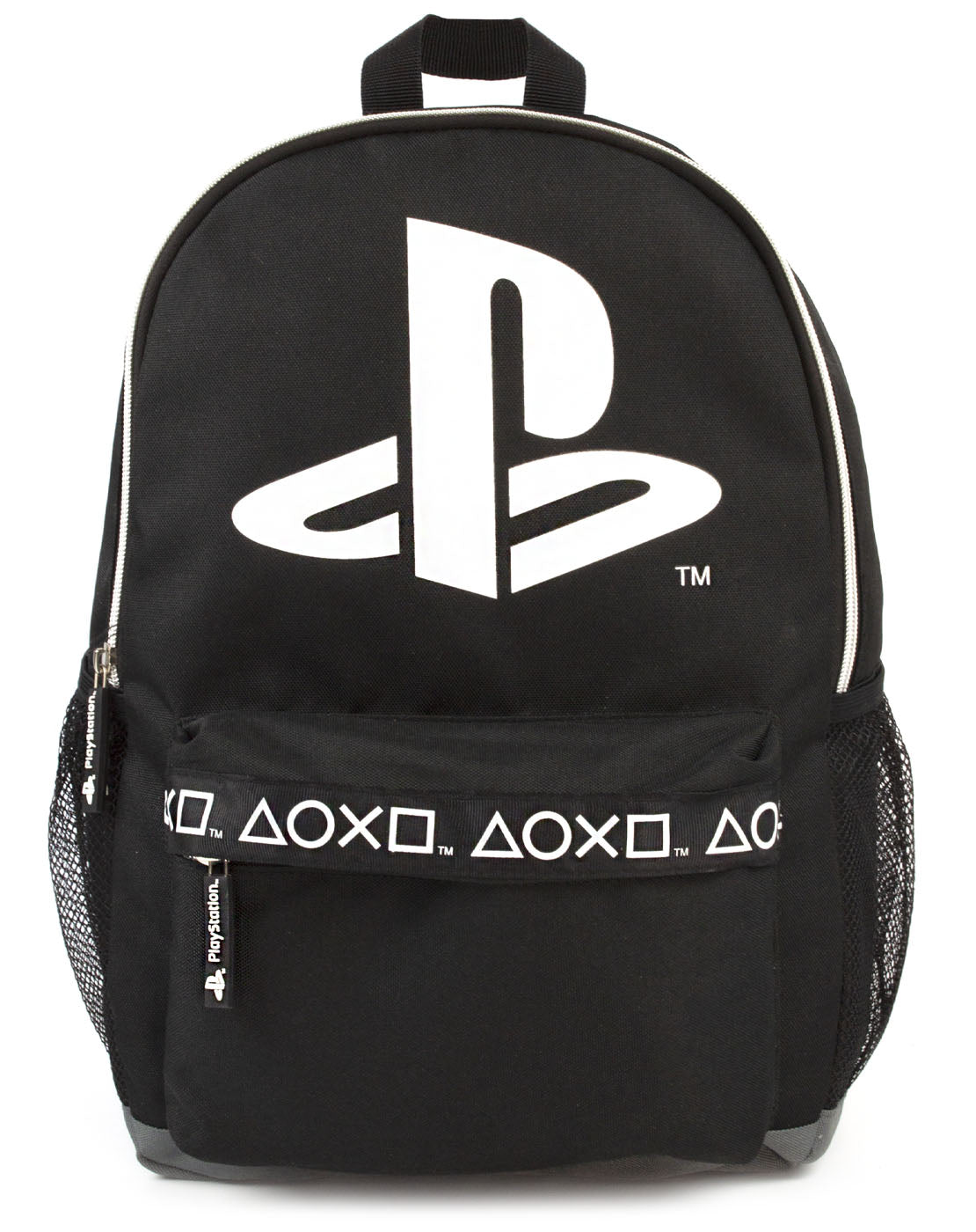 PlayStation Logo Black Stylish Gamer Backpack 16" — Vanilla Underground