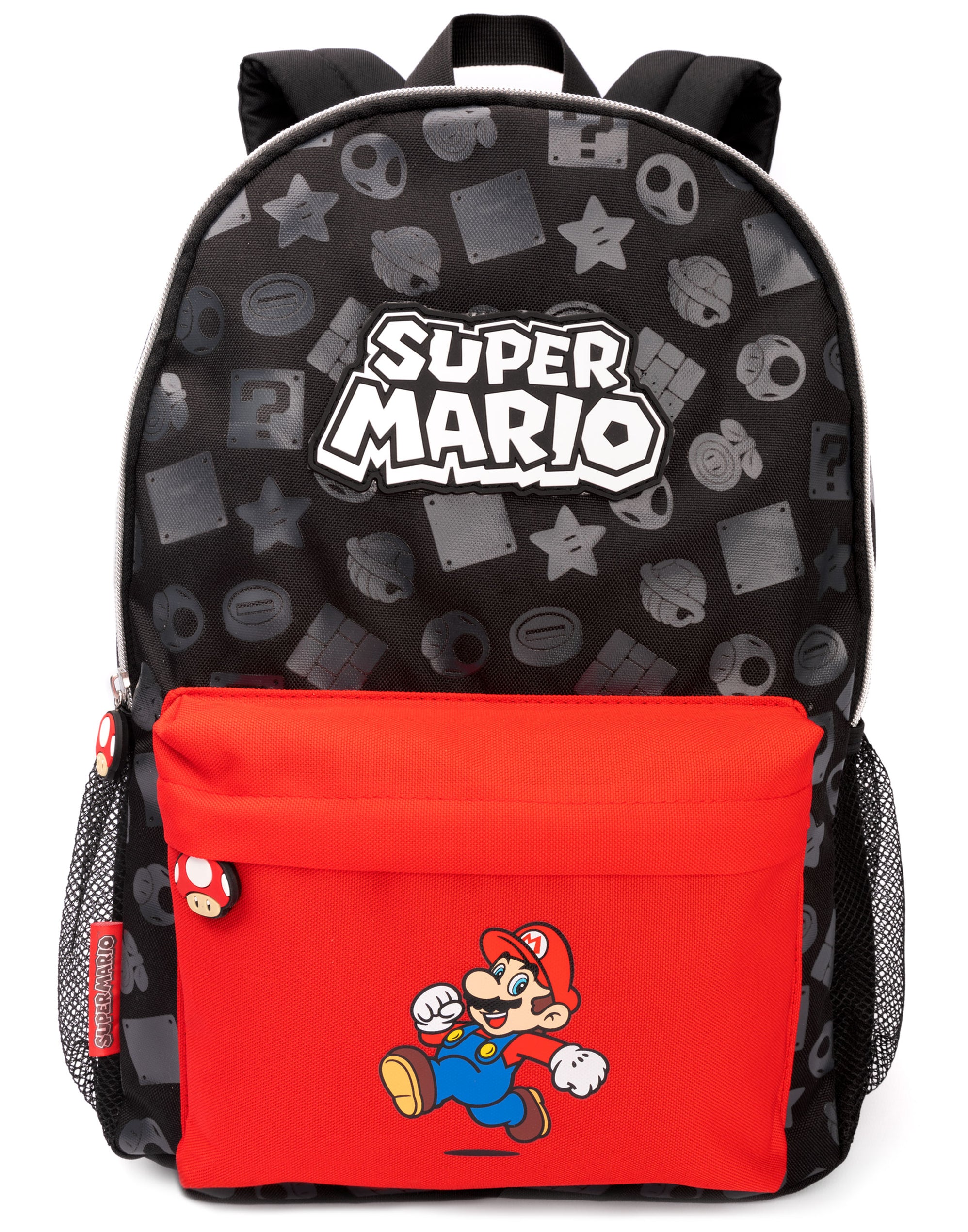Super Mario Backpack For Kids All Over Print - Black — Vanilla Underground