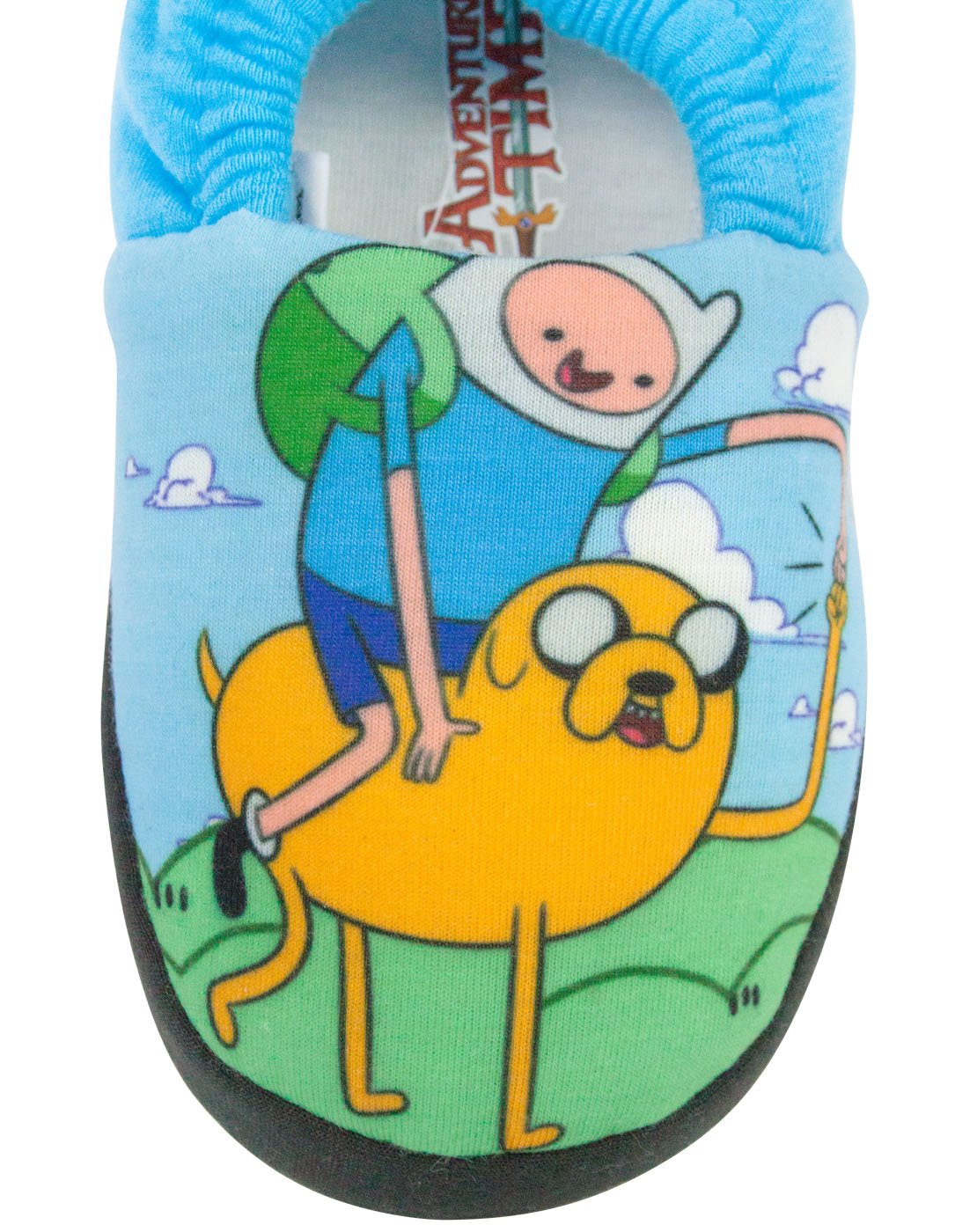 Adventure Time Finn and Jake Boy's Slippers - Blue — Vanilla Underground