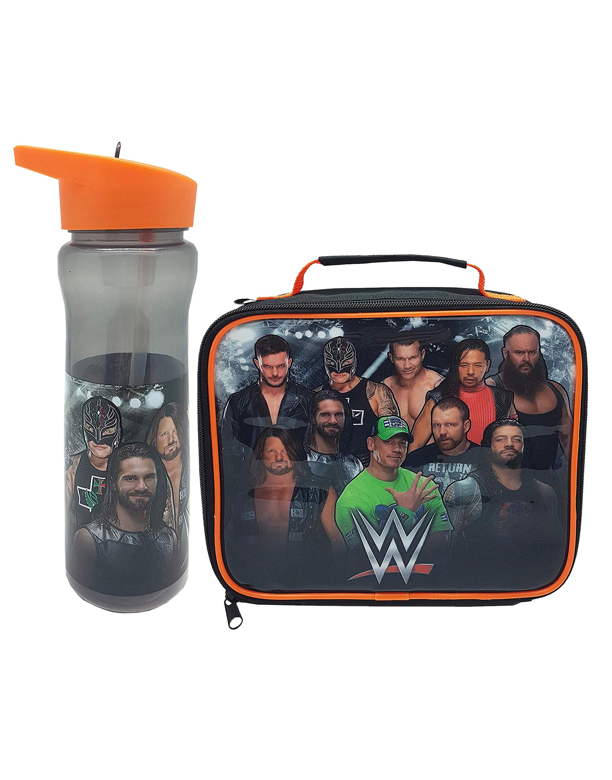 WWE Lunch Bag & Sports Bottle Set — Vanilla Underground