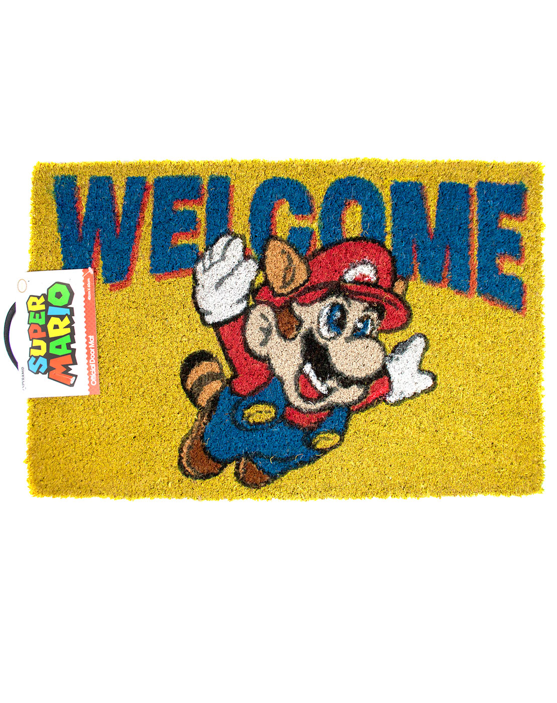 Super Mario Welcome Door Mat — Vanilla Underground