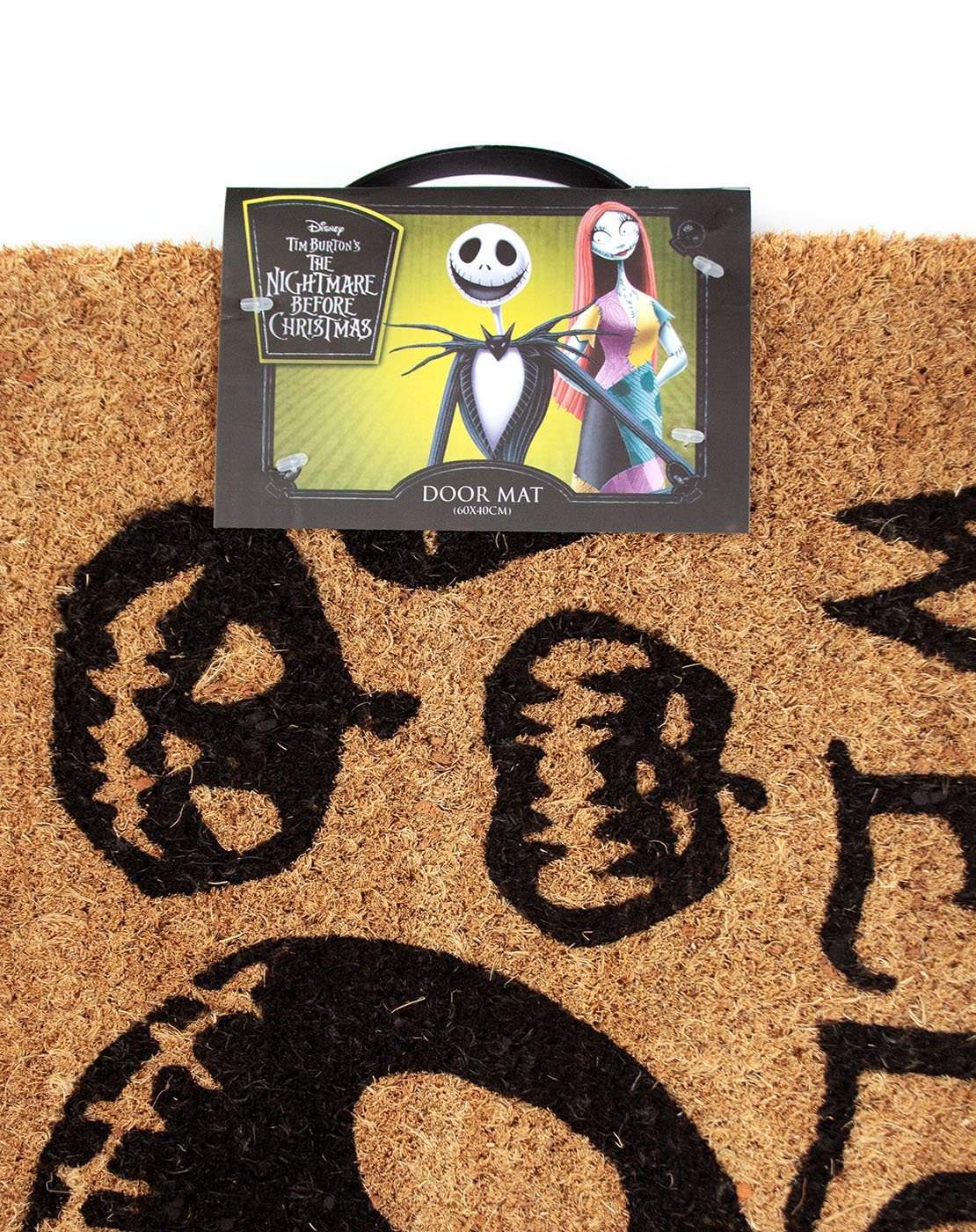 The Nightmare Before Christmas Awaits Faces Rubber Door Mat 60cm x 40c ...