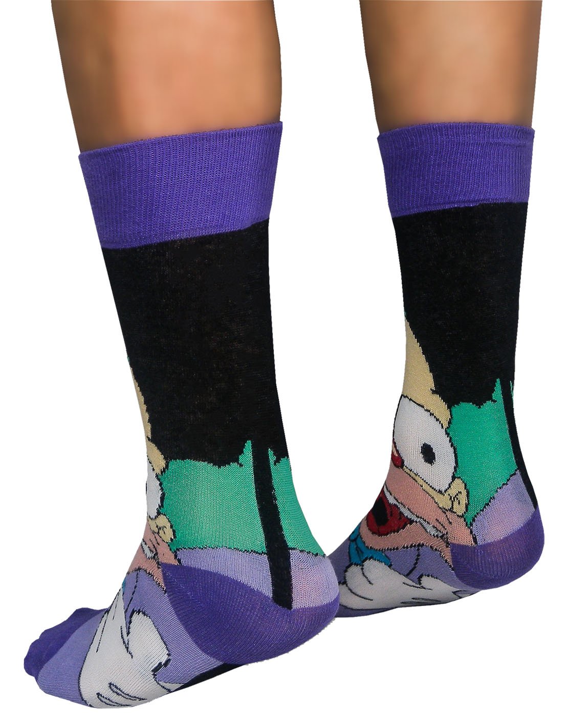 The Simpsons Krusty The Clown 2 Pack Mens Socks — Vanilla Underground