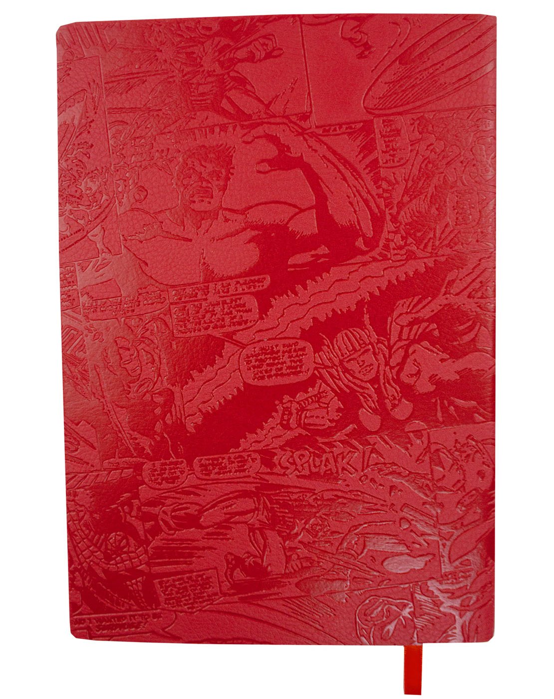 Retro Marvel Comic Red Superhero Character Flexi Notebook — Vanilla ...