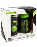 XBOX Sports Bottle 18oz & Stainless Steel Travel Mug 14oz Gift Set ...