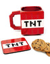 Minecraft TNT Mug & Coaster Set - Gamer Gift for Adults & Kids ...
