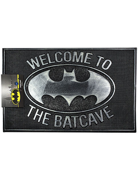 DC Comics Batman Doormat - Enter The Batcave Rubber Welcome Home Mat G ...