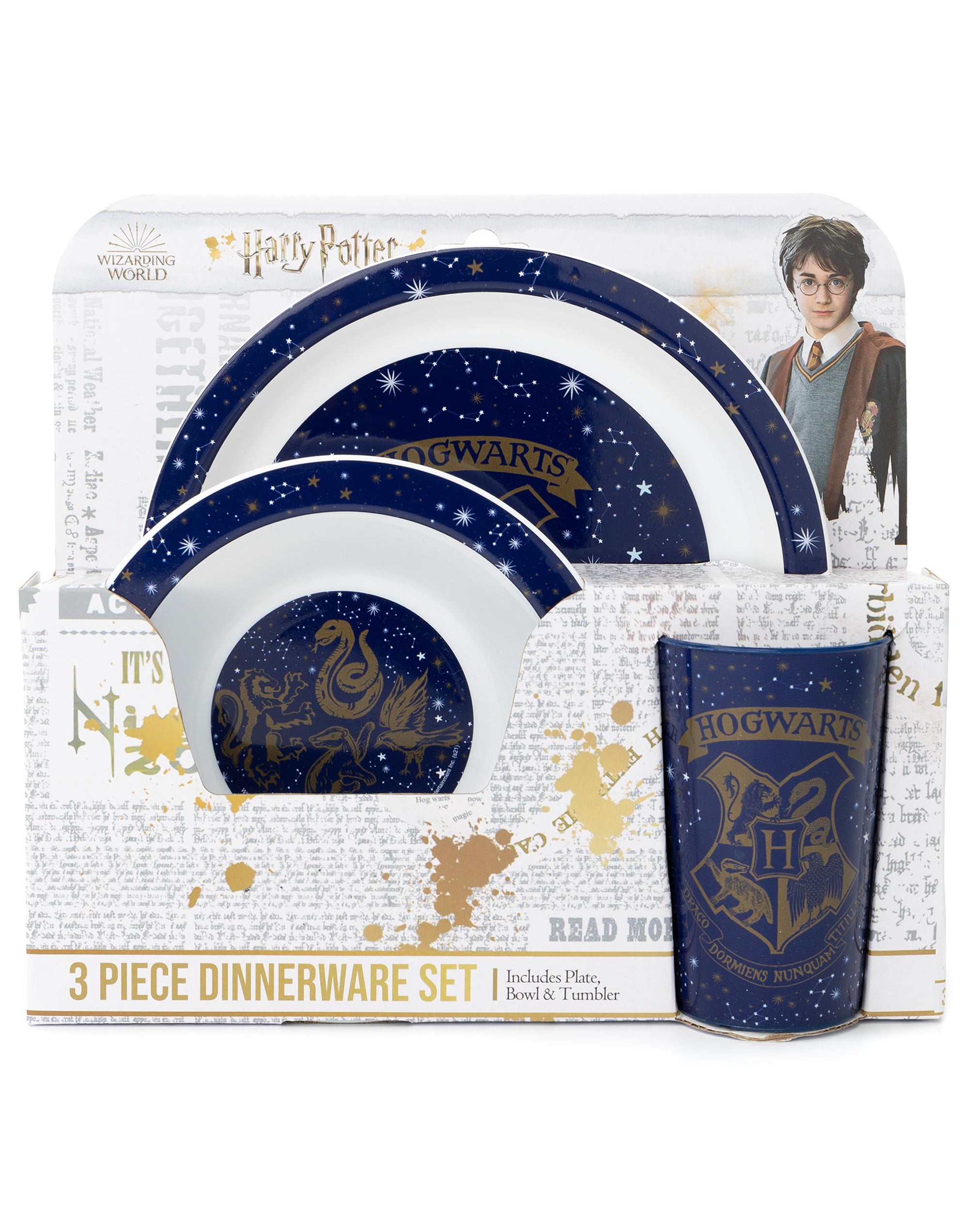 Harry Potter 3 Piece Tableware Set BPA Free — Vanilla Underground