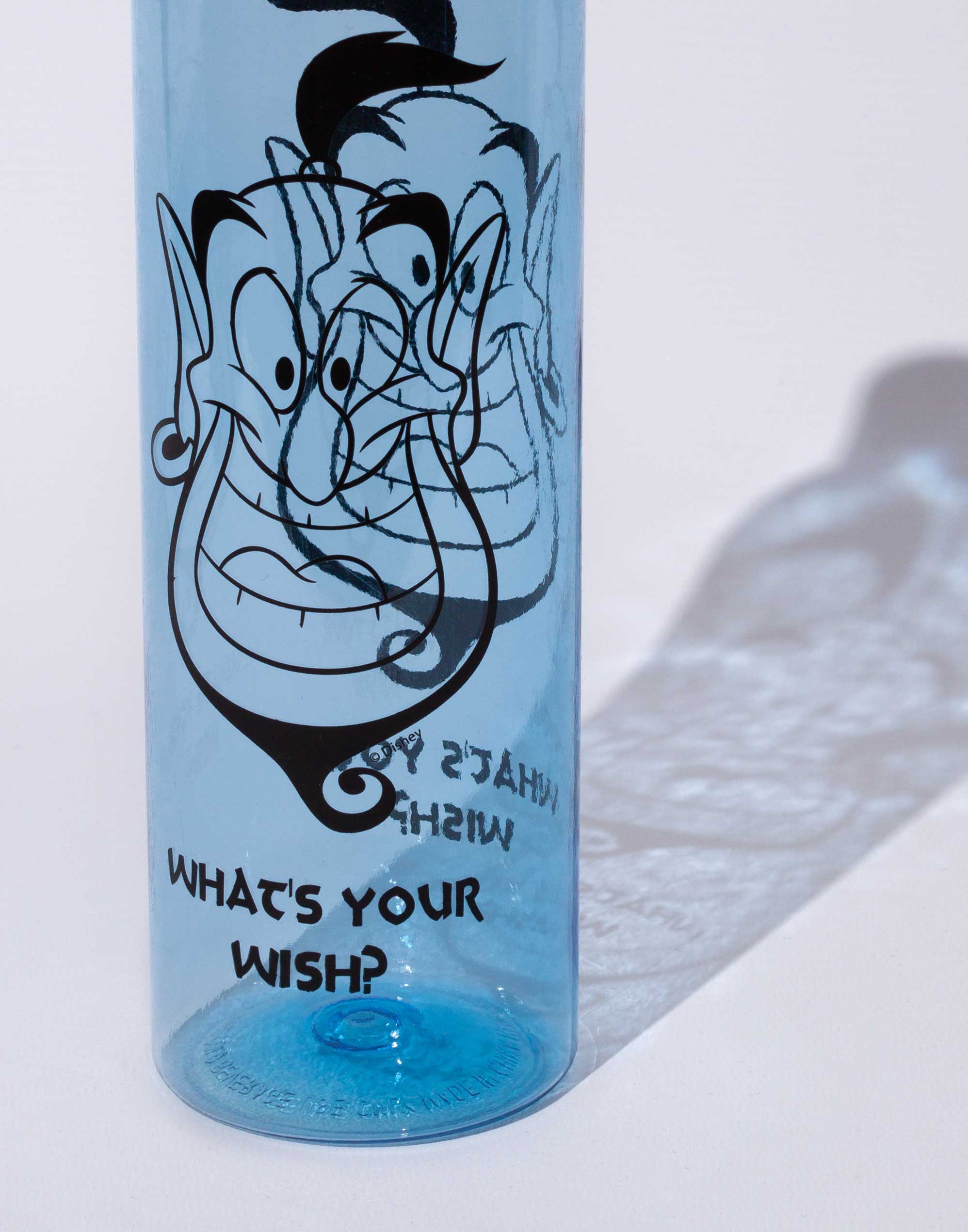 Disney Aladdin Water Bottle - Transparent Blue — Vanilla Underground
