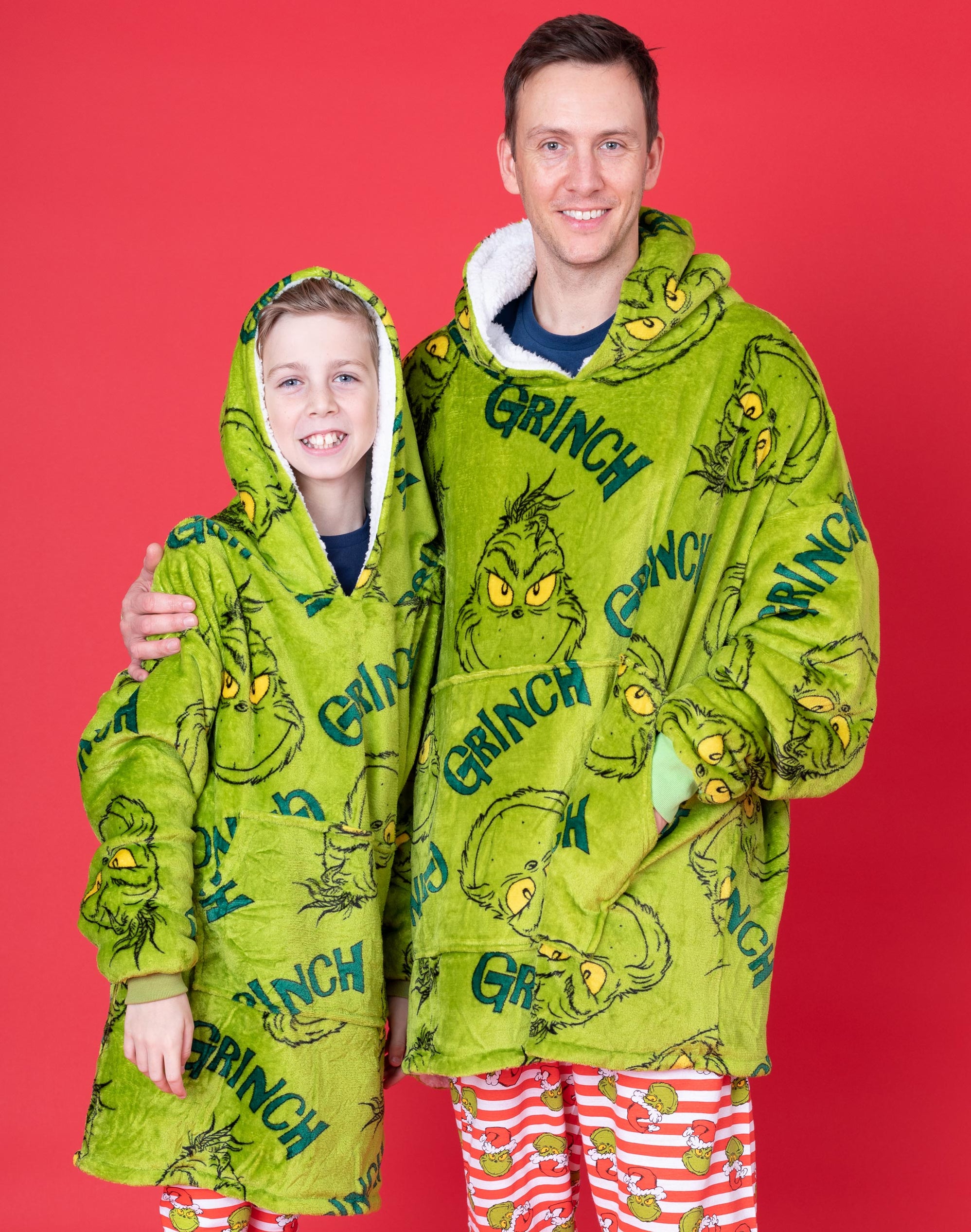 The Grinch Adult 'VUddie' Oversized Blanket Hoodie — Vanilla Underground