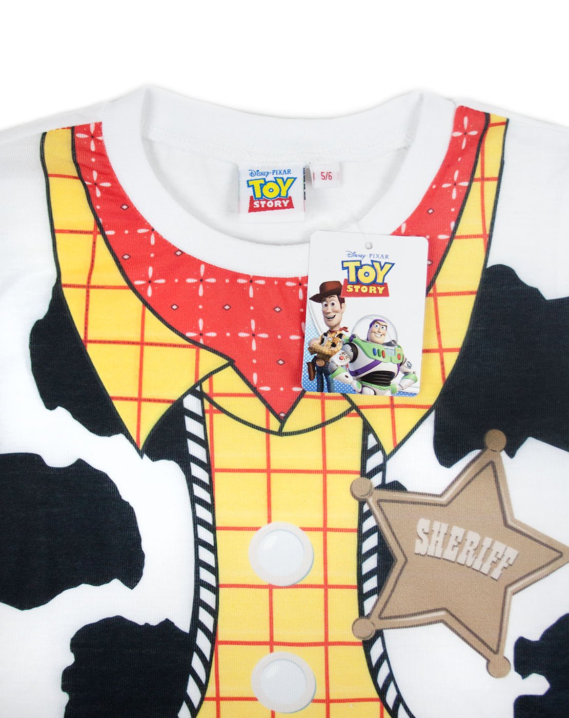 Disney Toy Story Woody Costume Kids Pyjama Nightwear Set — Vanilla ...