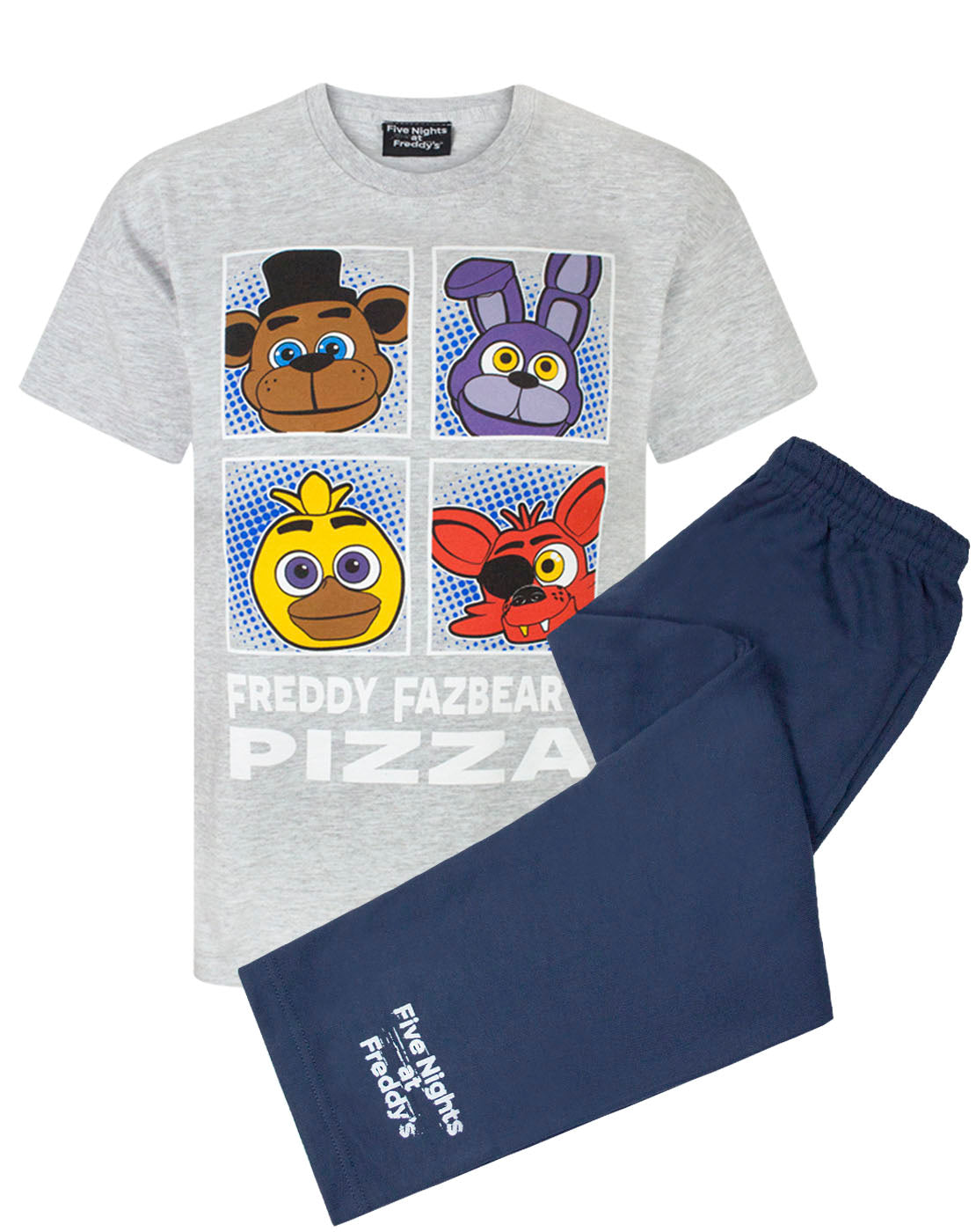 Five Nights At Freddy's Panels Boy's Pyjamas — Vanilla Underground