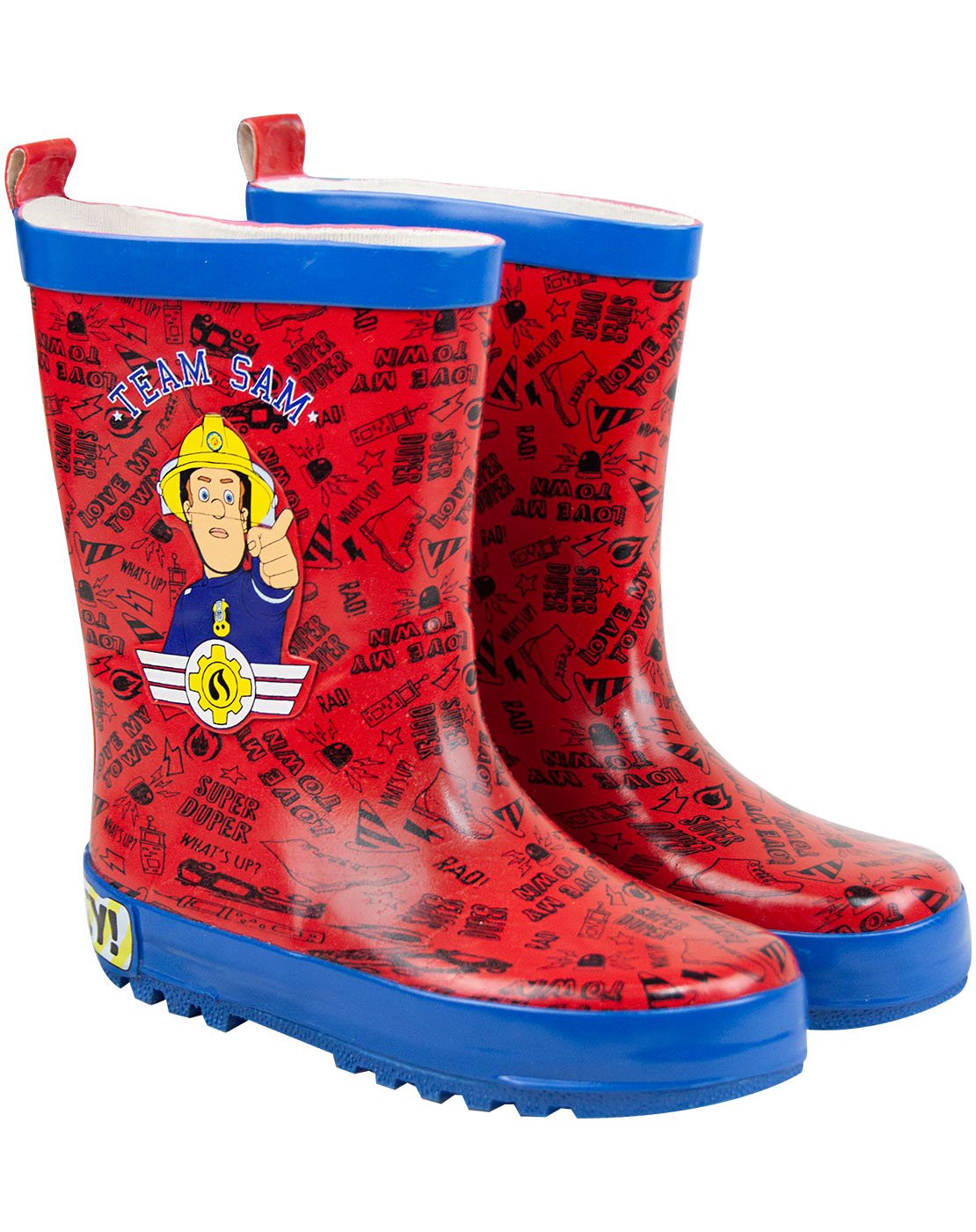 Fireman Sam Boy's Wellies — Vanilla Underground
