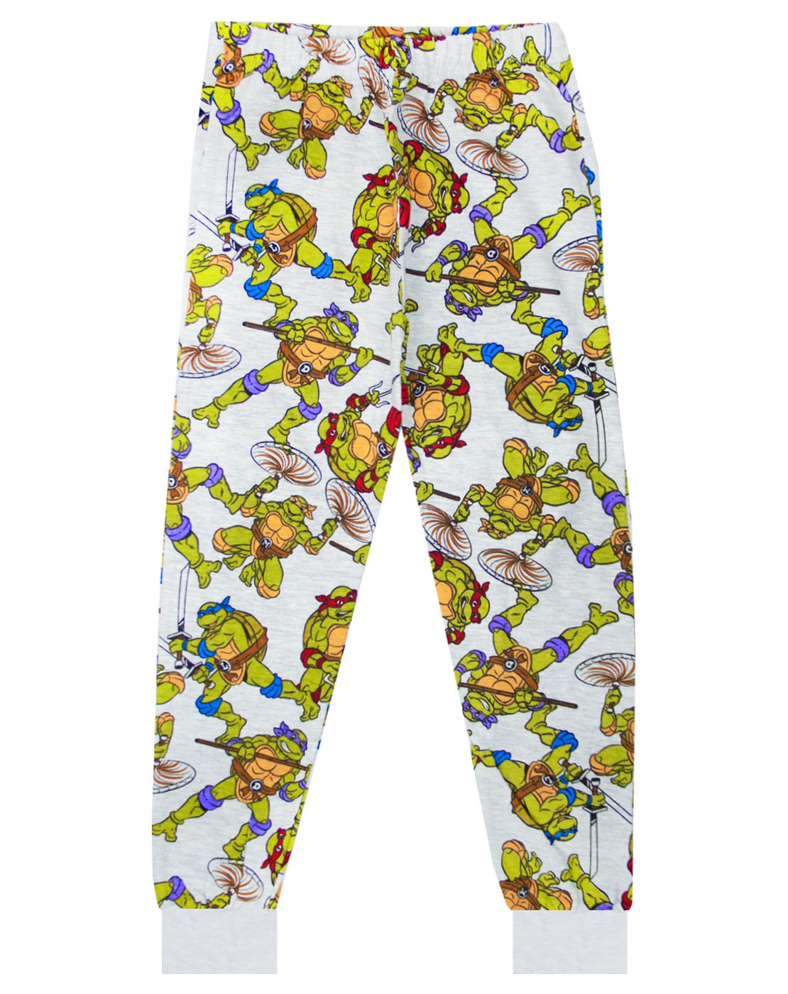 Teenage Mutant Ninja Turtles All Over Print Boy's Kids Pyjamas Set ...